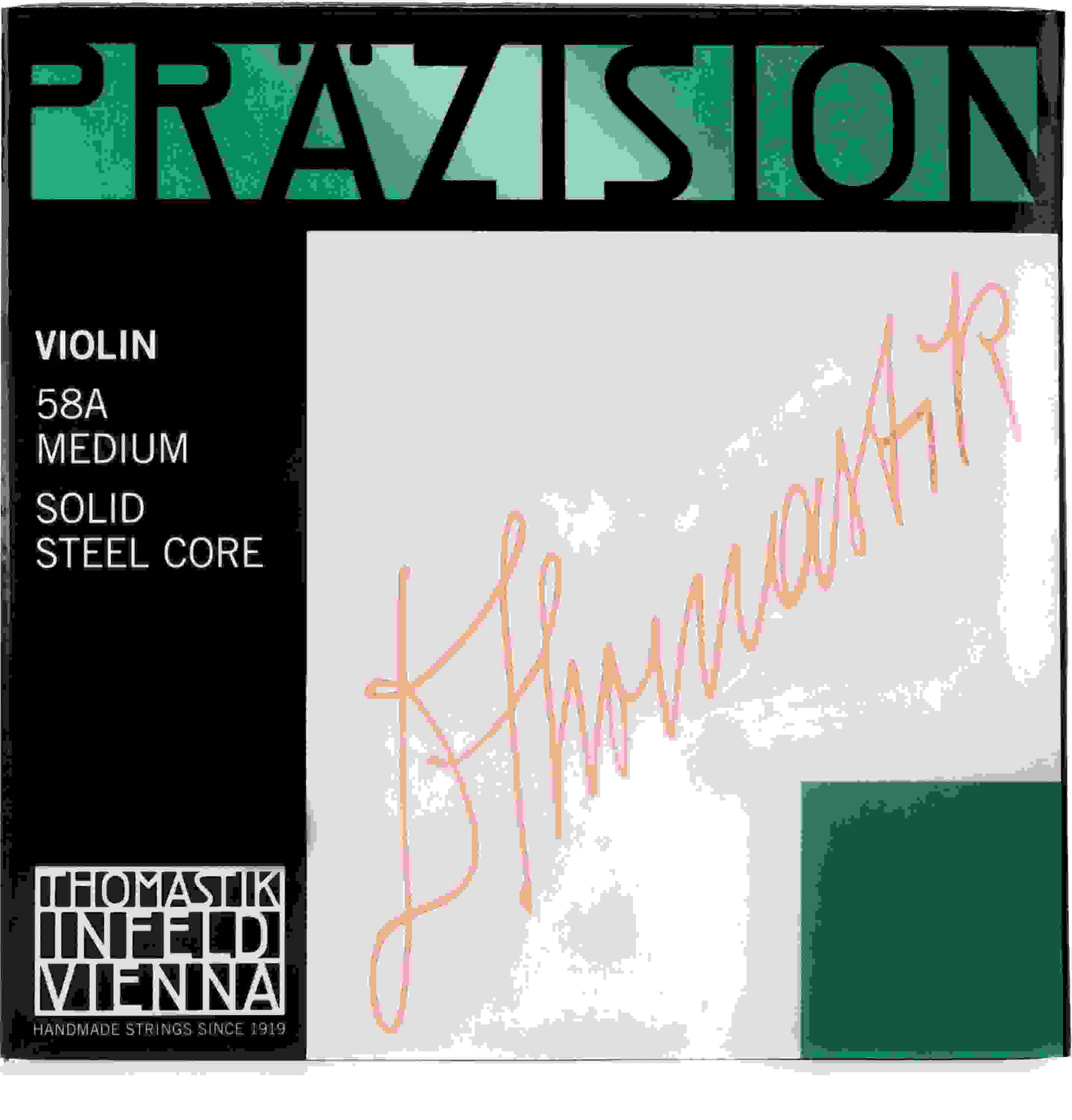 Thomastik-Infeld 58A Precision Violin String Set - 4/4 Size with Steel ...