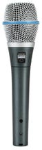 Shure Beta 87C Cardioid Condenser Handheld Vocal Microphone | Sweetwater