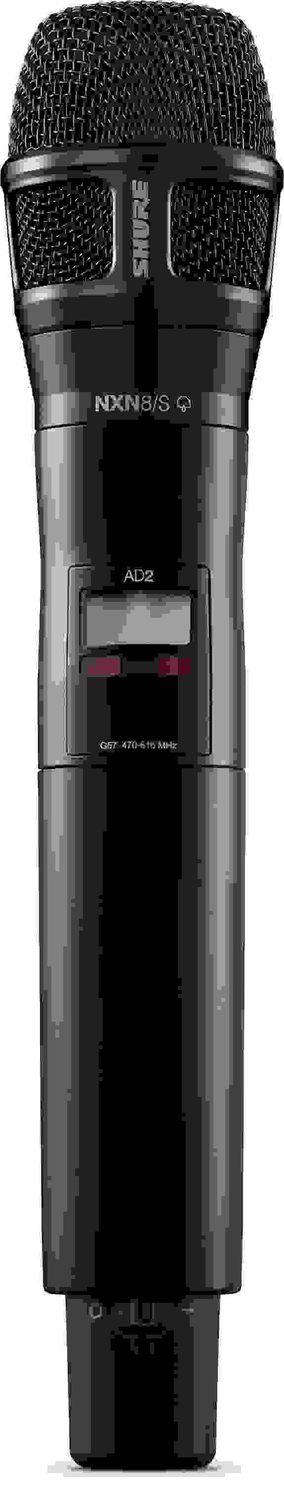 Shure AD2/Nexadyne Wireless Handheld Microphone Transmitter - Black | Sweetwater