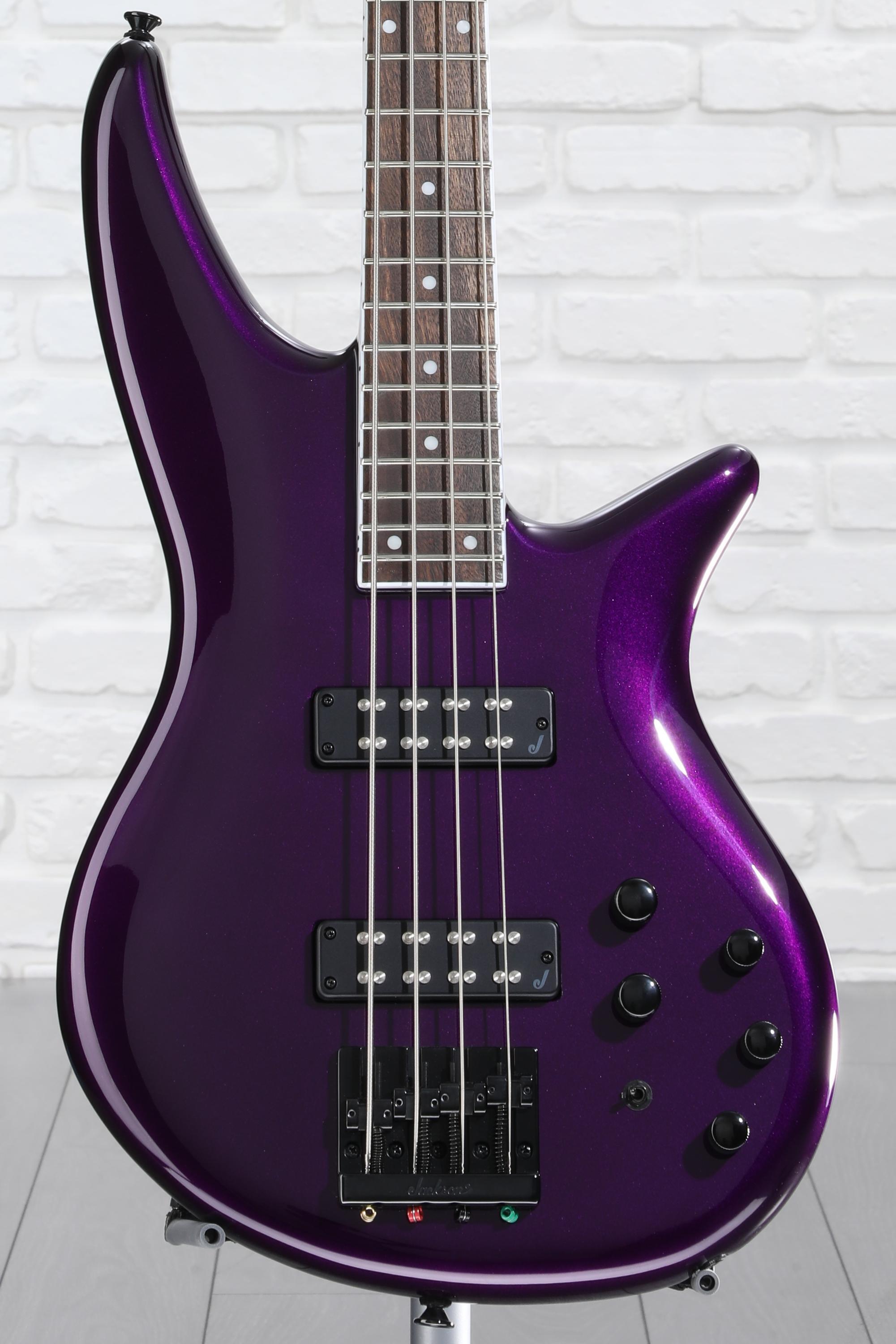 Jackson X Series Spectra Bass Guitar - Deep Purple Metallic | Sweetwater