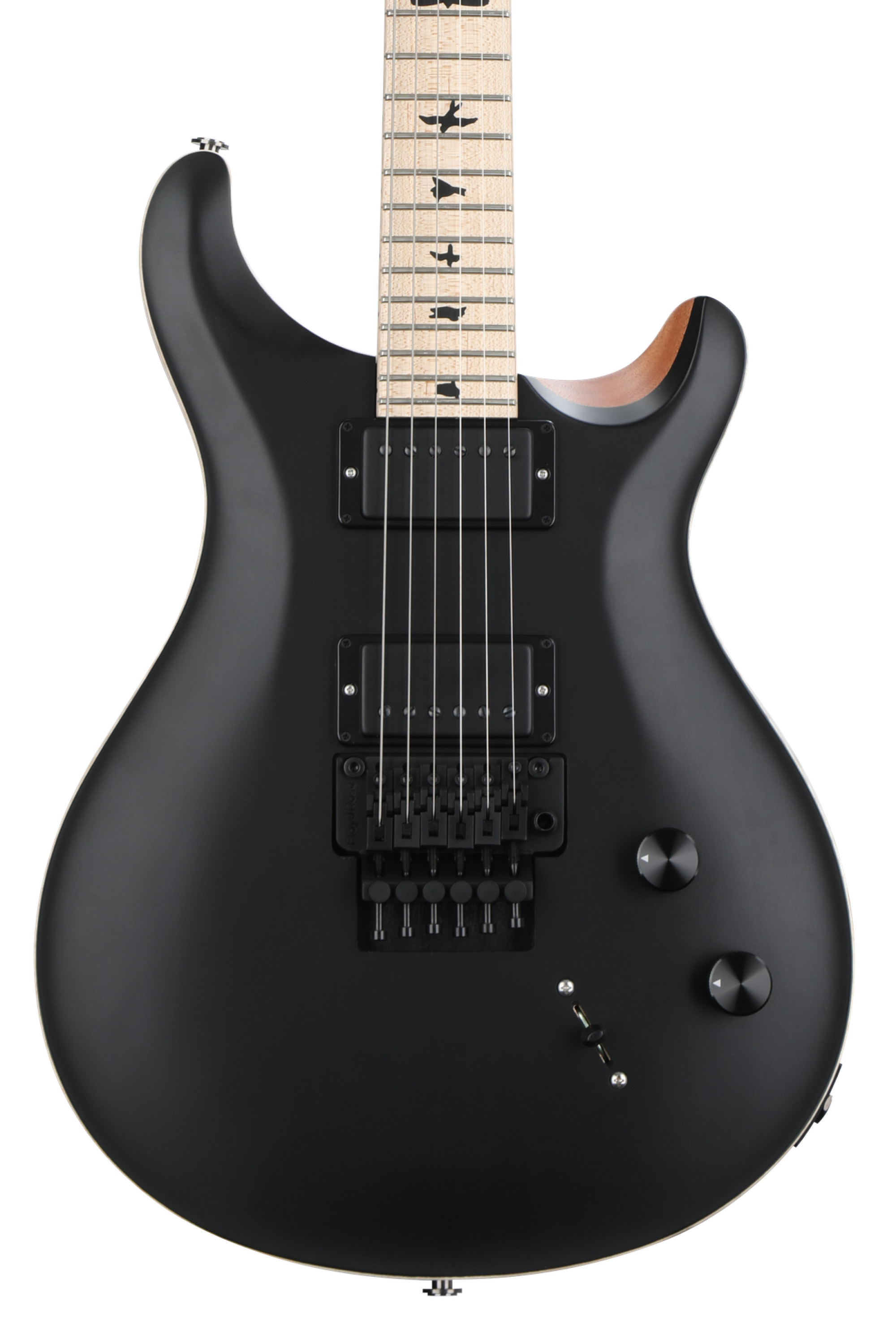 PRS DW CE 24 "Floyd" Electric Guitar - Black Top | Sweetwater