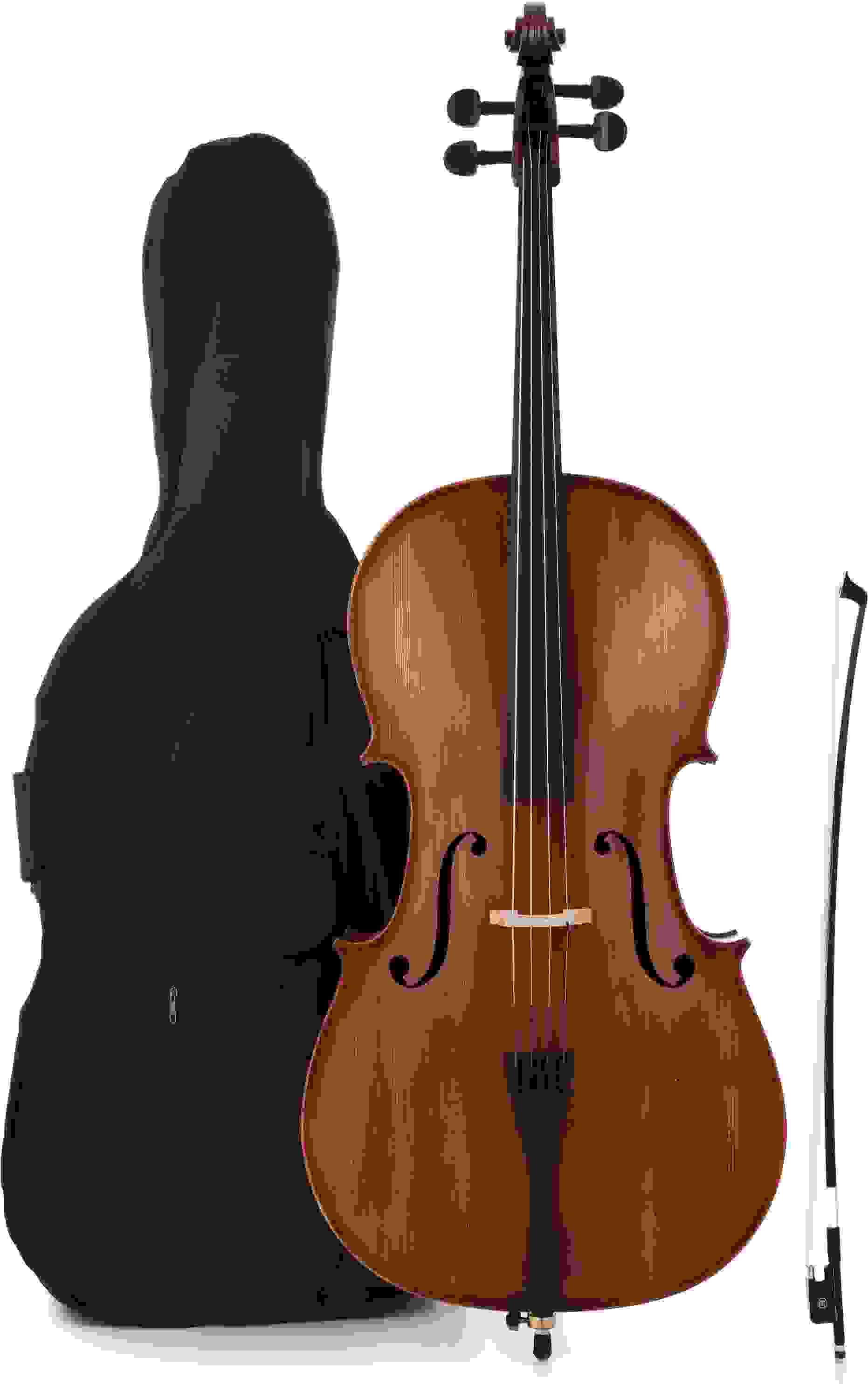 Scherl & Roth SR55E4H 4/4 Size Galliard Student Cello Outfit | Sweetwater