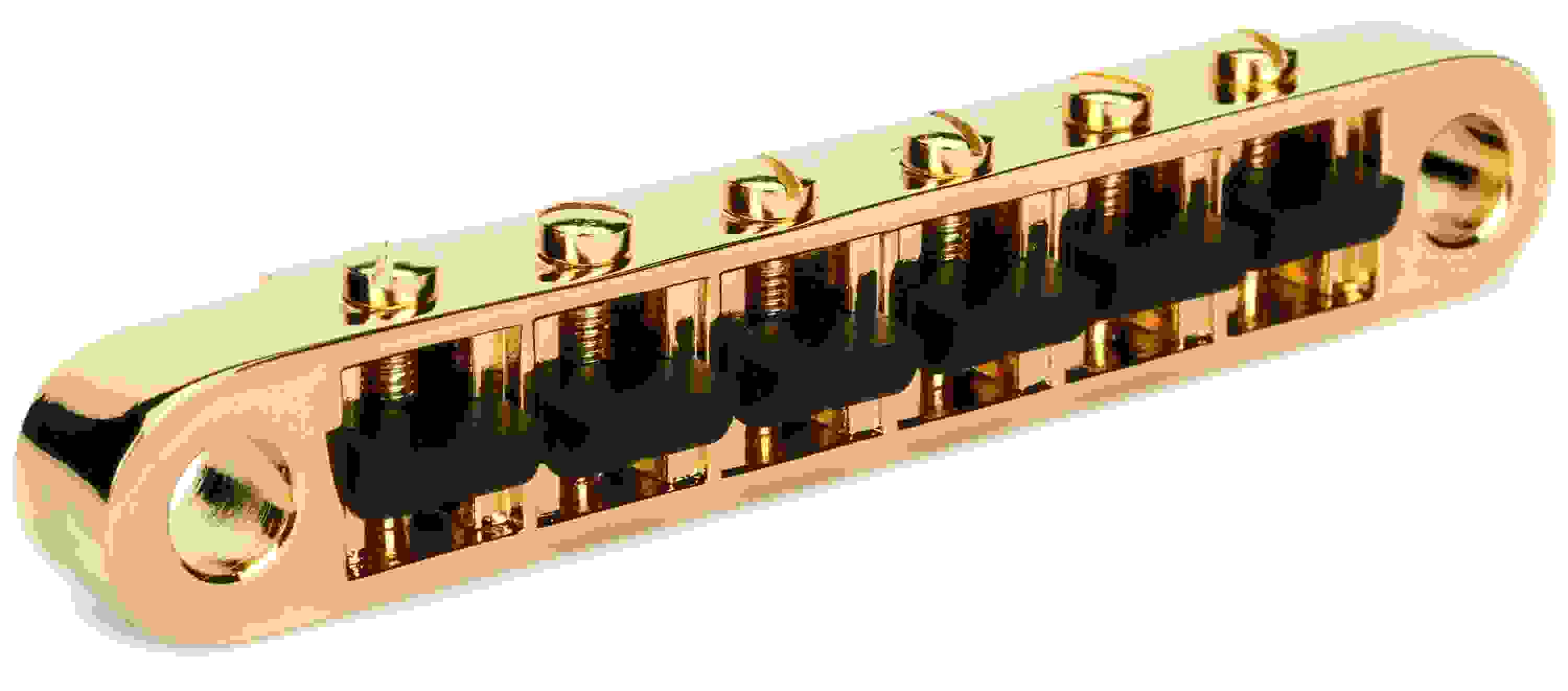 Graph Tech PS-8863-G0 ResoMax NV2 6mm Tune-o-matic Bridge with String ...