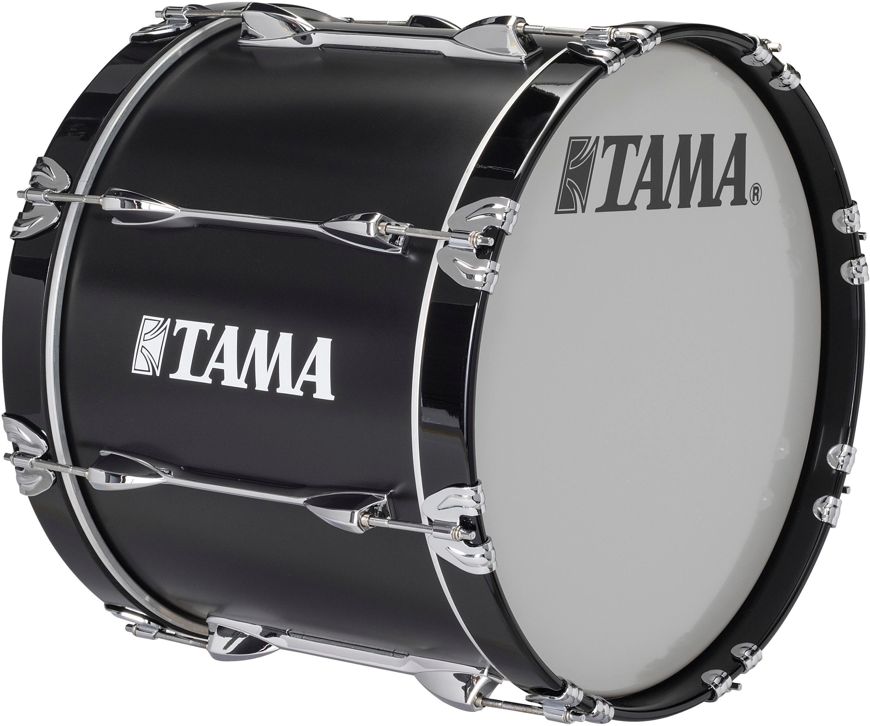 Tama StarLight Marching Bass Drum - 14 inches x 18 inches, Satin Black | Sweetwater