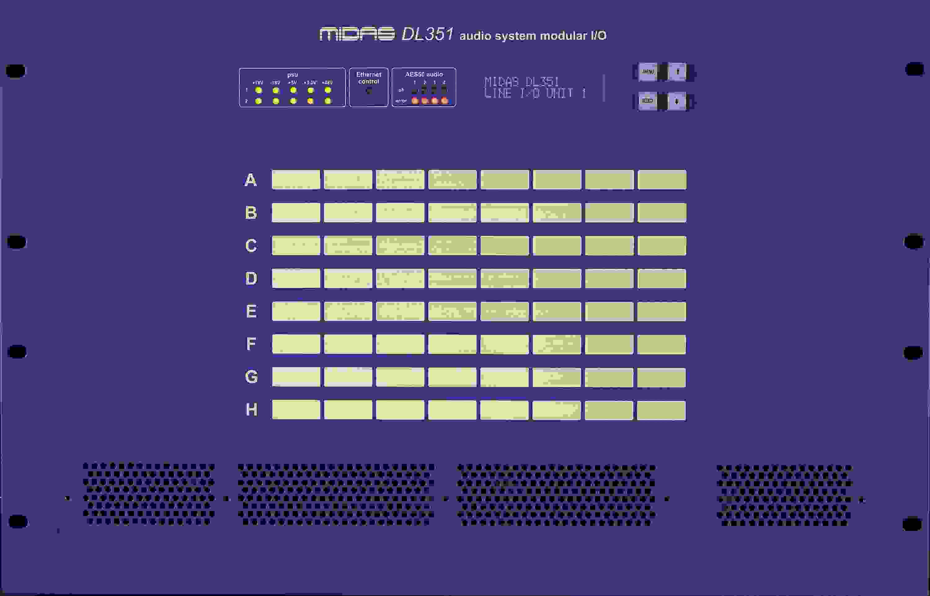 Midas DL351 PRO SERIES Modular Stage Box | Sweetwater