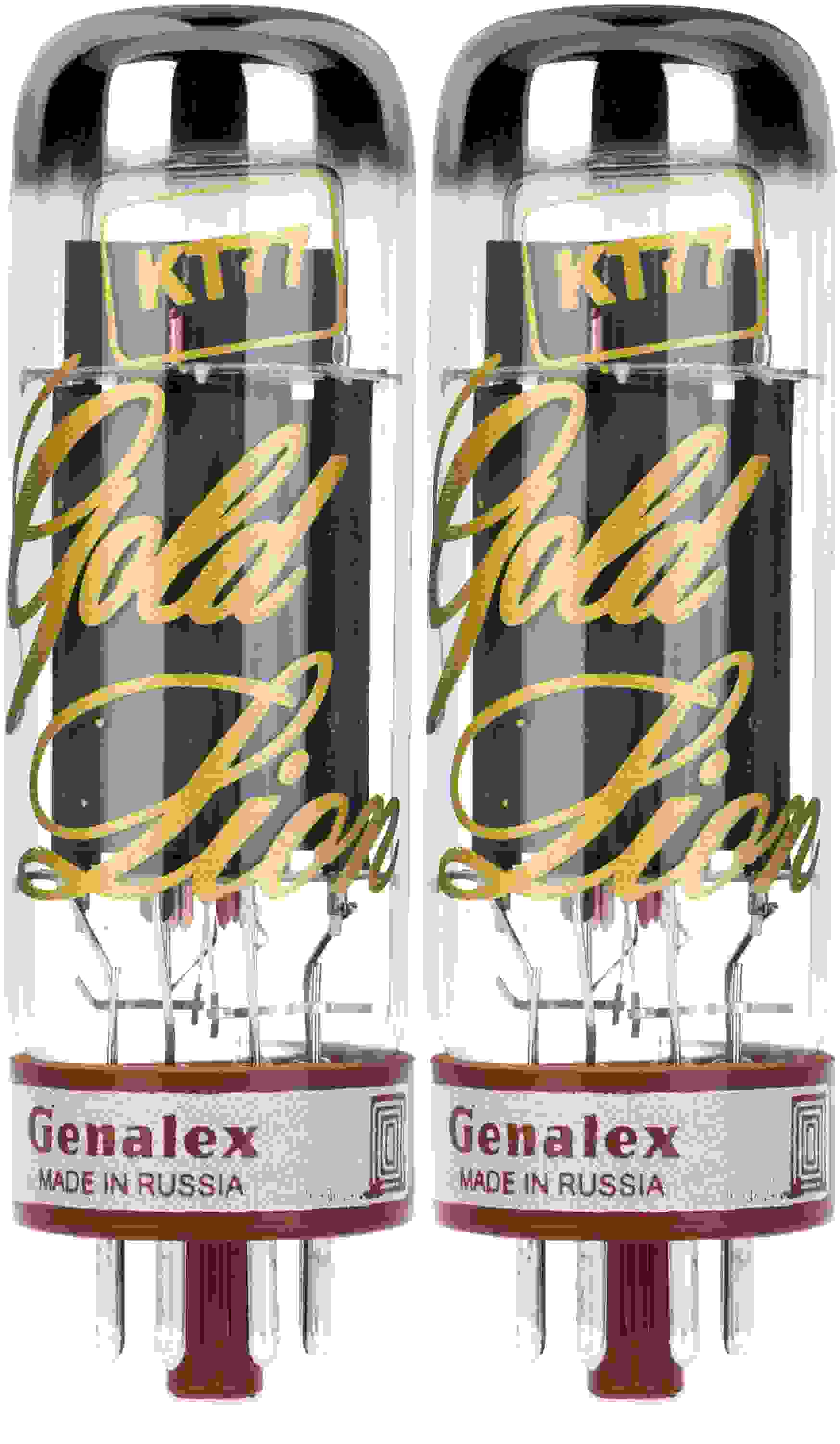 Genalex Gold Lion KT77 Power Tubes - Matched Duet | Sweetwater