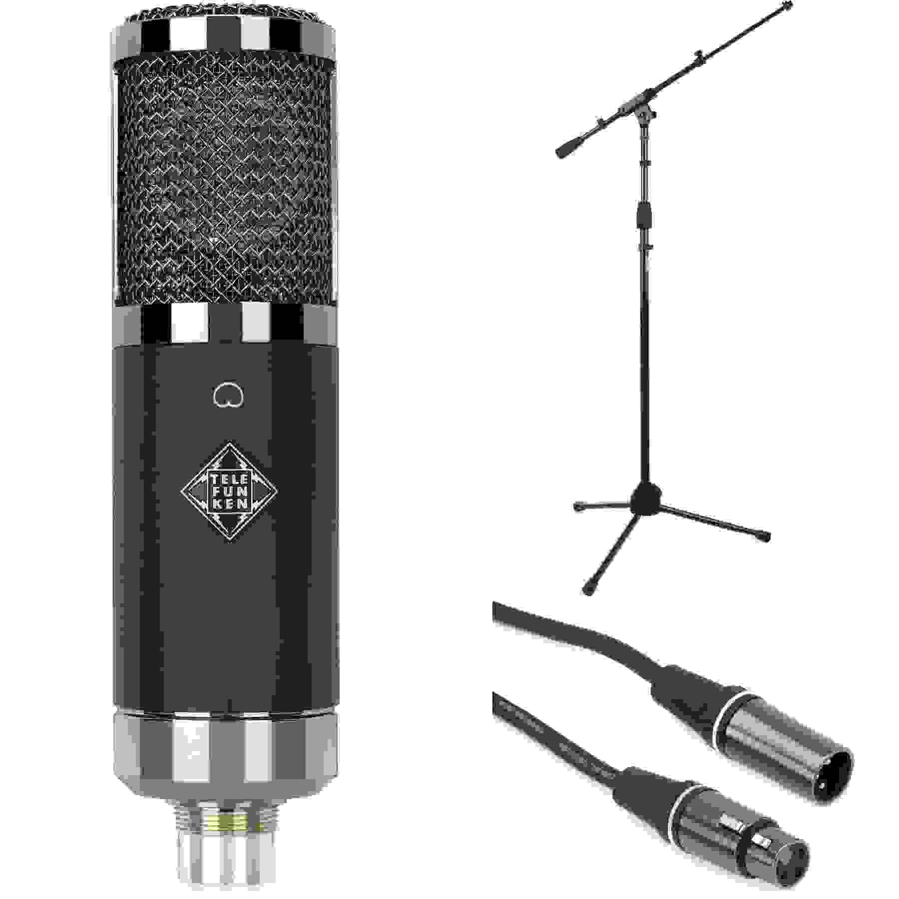 Telefunken TF11 Large-diaphragm FET Condenser Microphone with Stand and ...