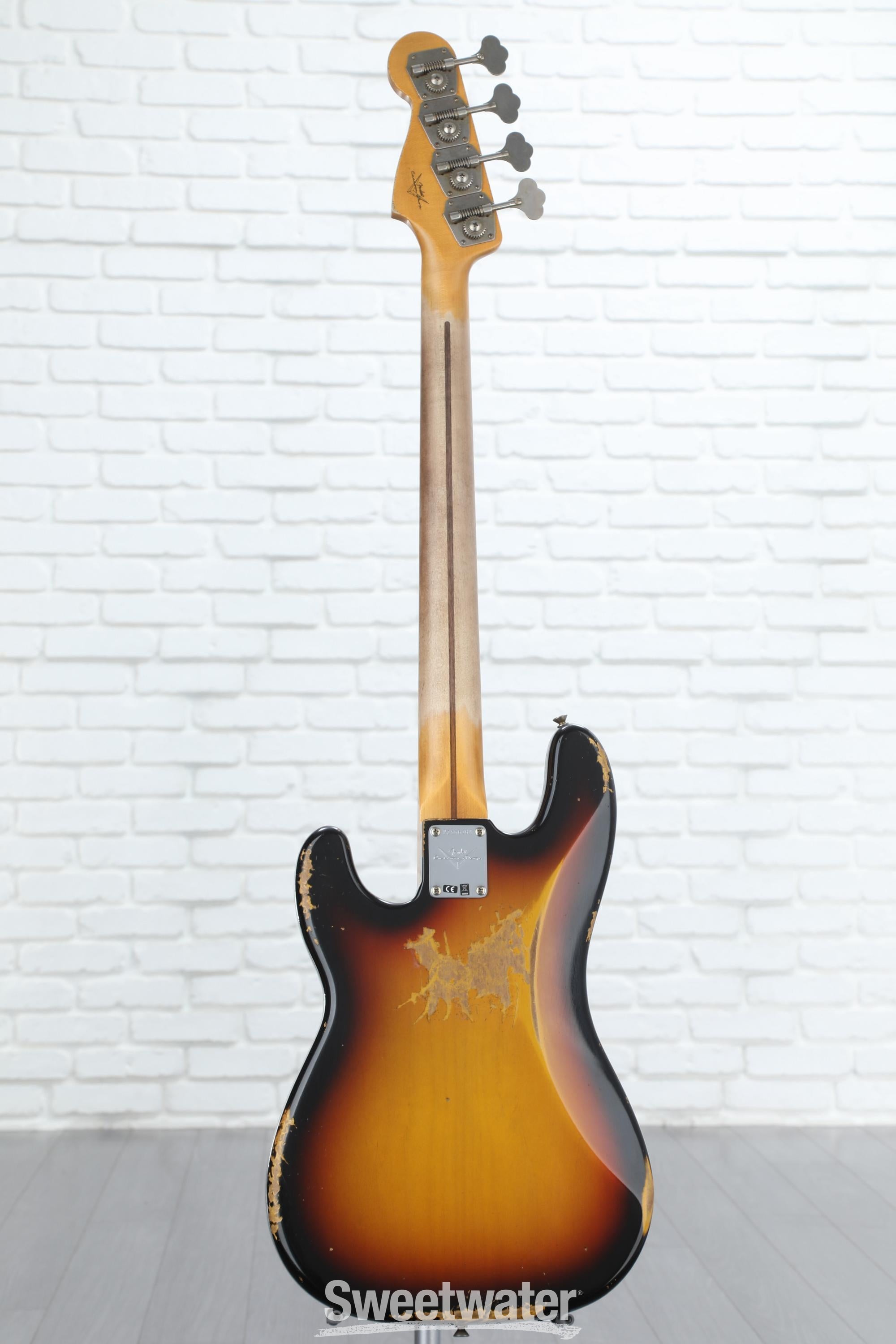 Fender Custom Shop '58 Precision Bass Heavy Relic - 3-color Sunburst ...
