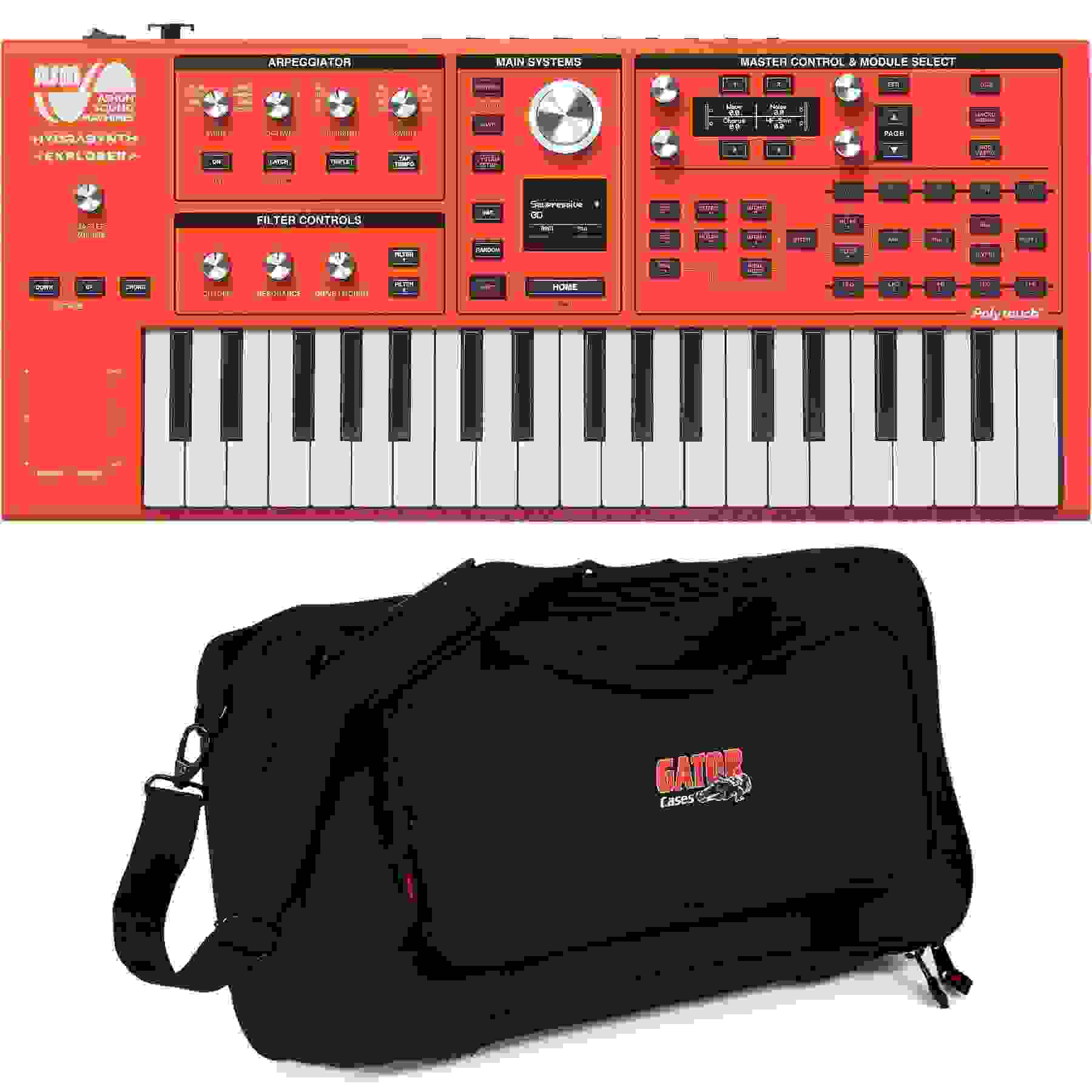 ASM Hydrasynth Explorer Portable Polyphonic Wave Morphing Synthesizer ...