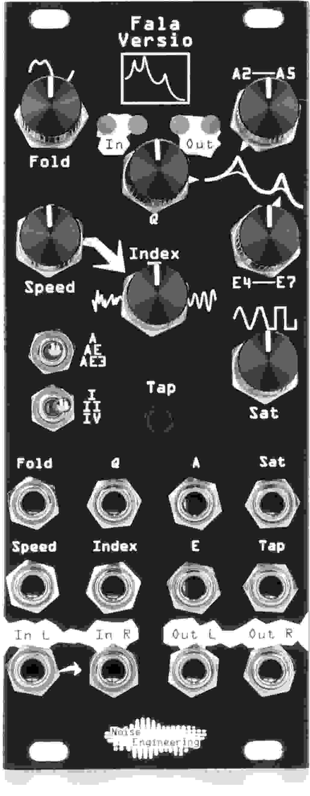 Noise Engineering Fala Versio Stereo Formant Filter Eurorack Module ...
