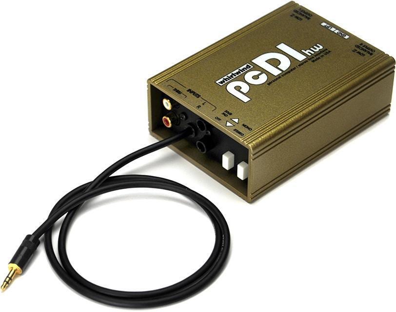 Whirlwind PCDI-HW 2-channel Passive A/V Direct Box with Hardwired Input ...