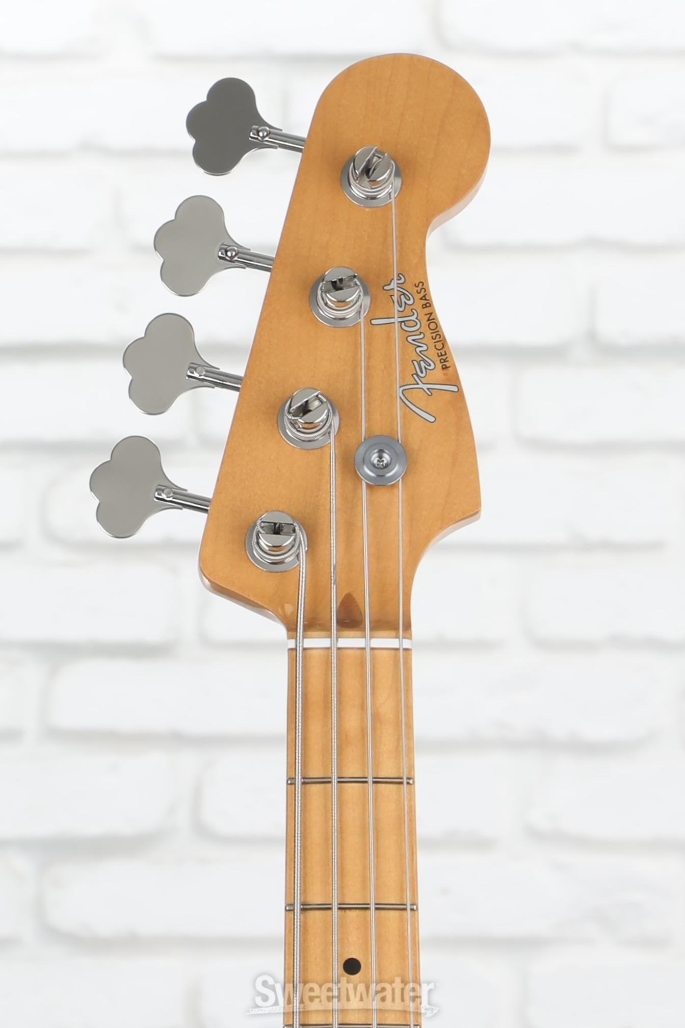 Fender Vintera II '50s Precision Bass - Black | Sweetwater