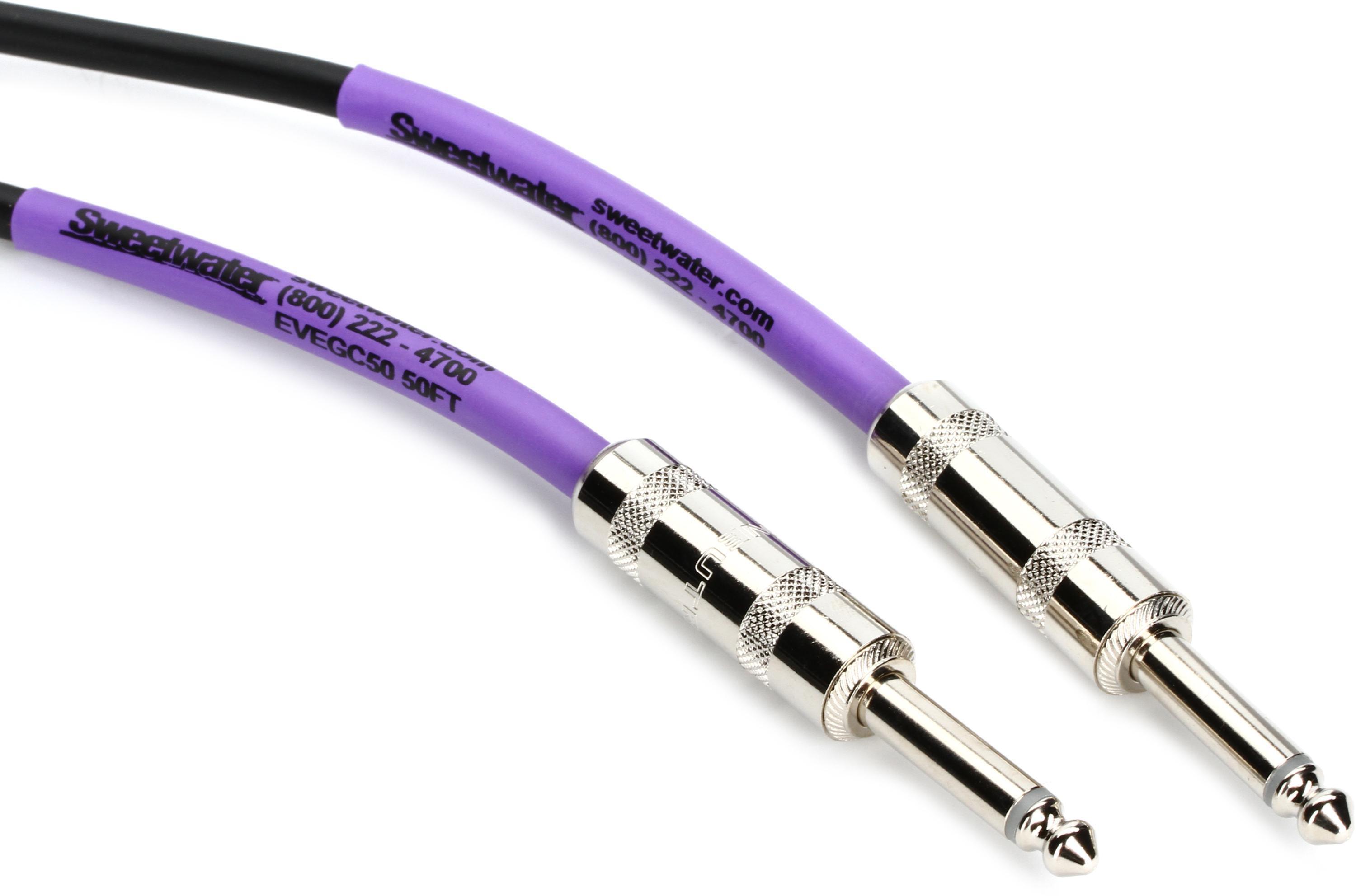 Pro Co EVEGC50 Evolution Essence Straight to Straight Instrument Cable ...