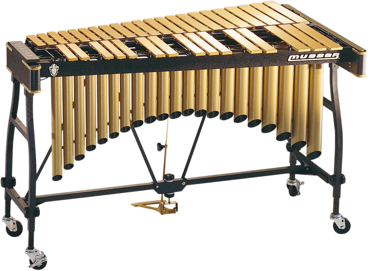 Musser M55 Pro-Vibe Vibraphone - Gold Satin | Sweetwater