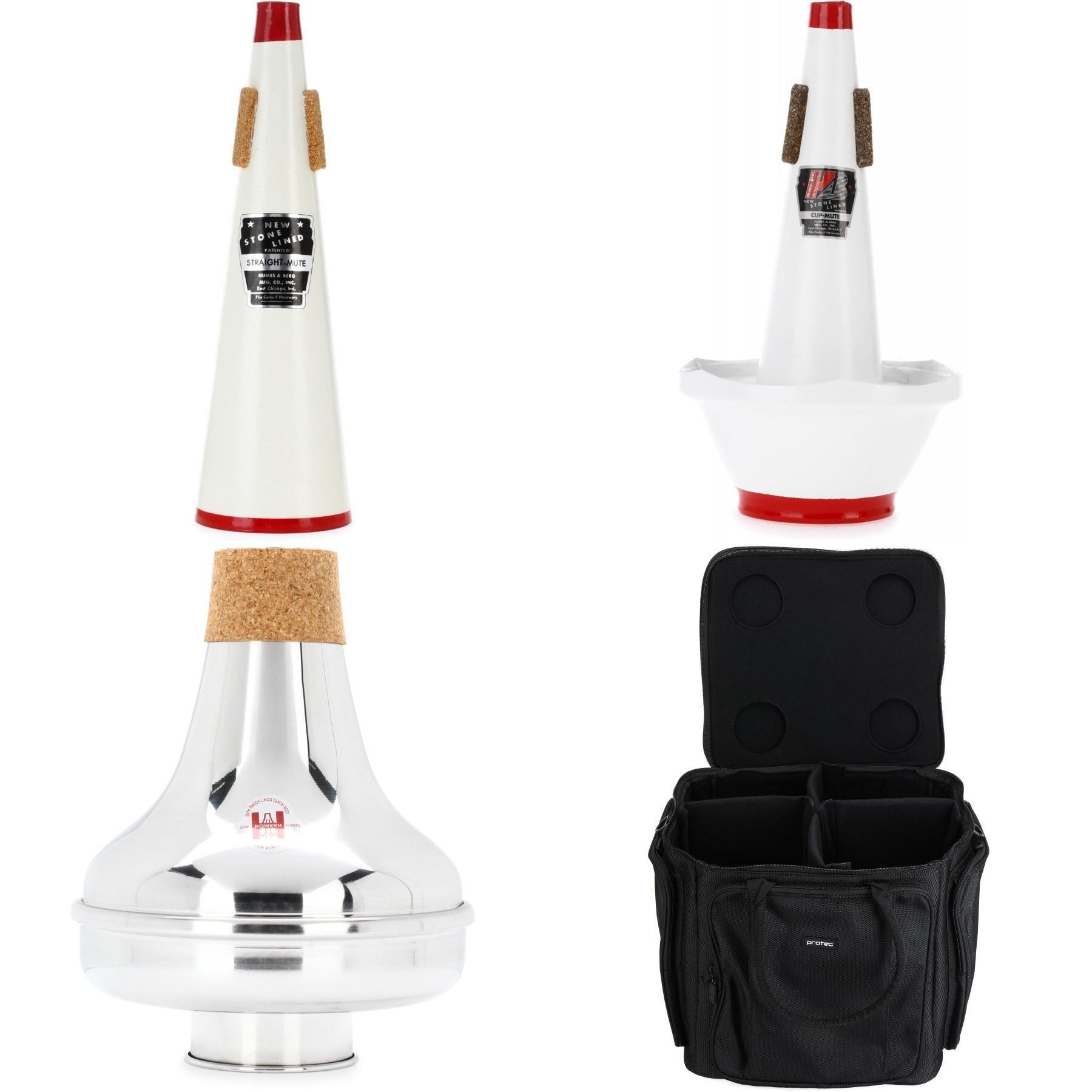 Harmon Trombone Performance Mute Pack Bundle | Sweetwater