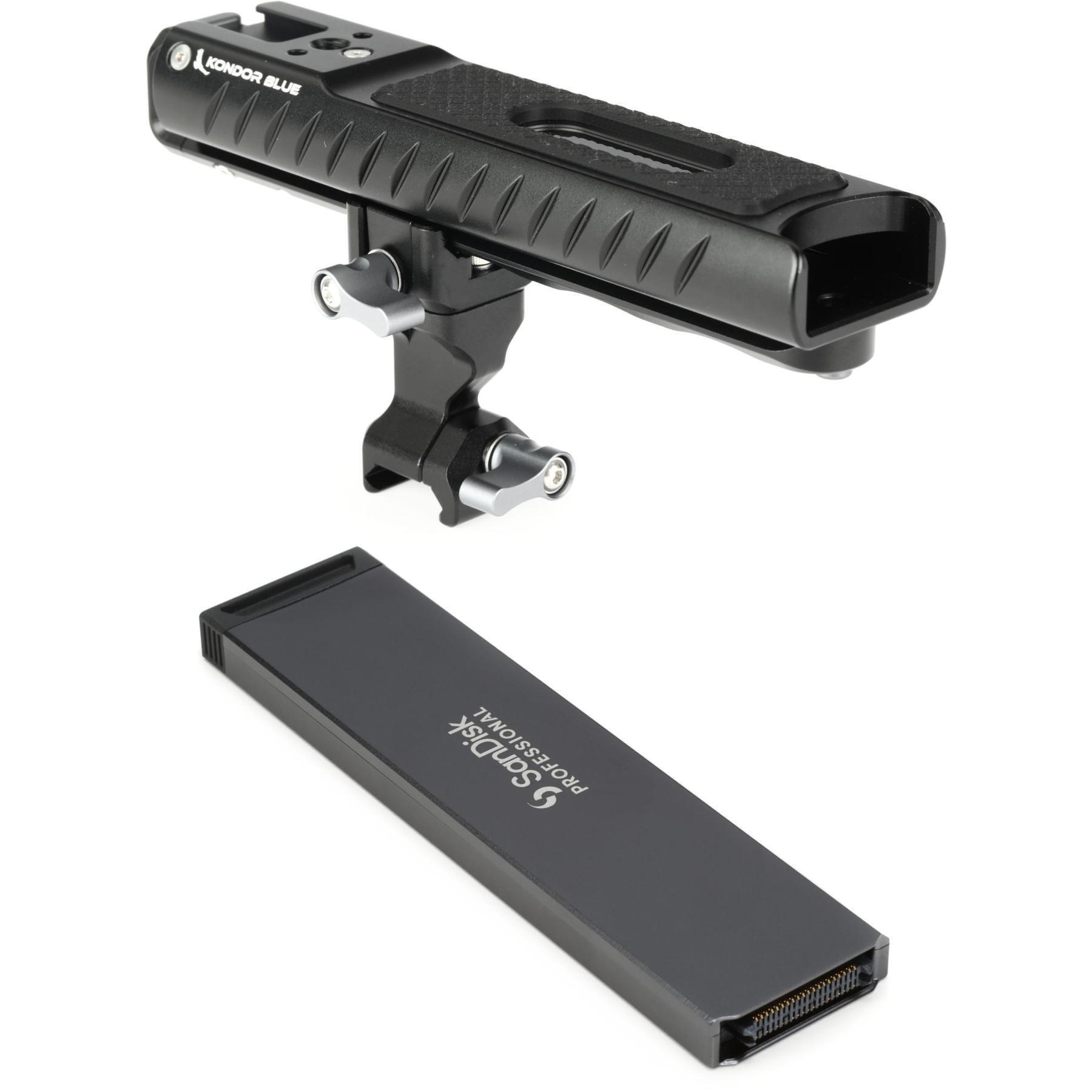 Kondor Blue Pro-Blade SSD Handle with SanDisk Professional 2TB SSD ...