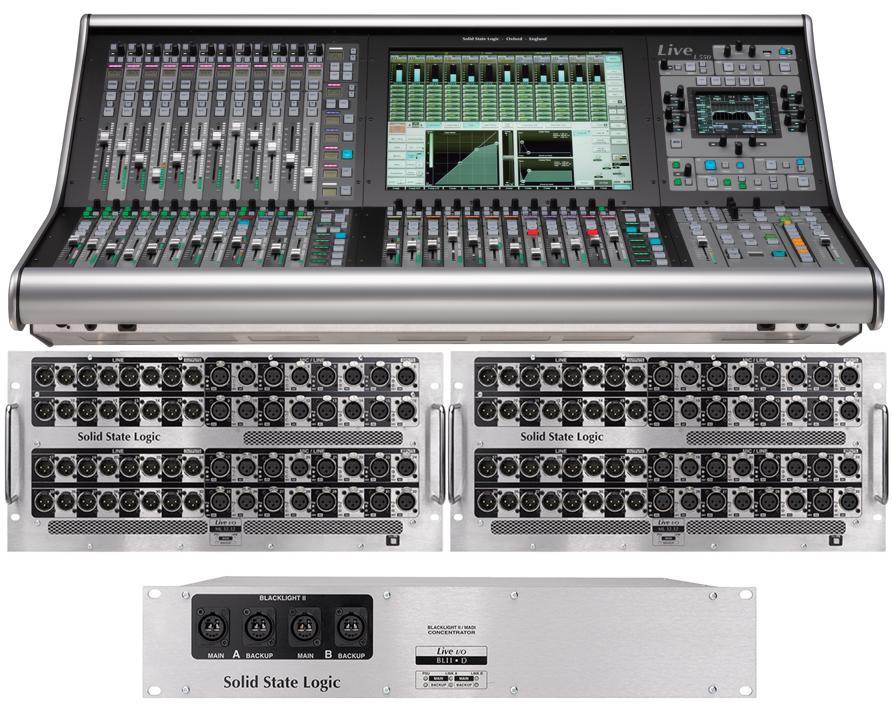 Solid State Logic L550 Plus Live Console MADI Bundle | Sweetwater