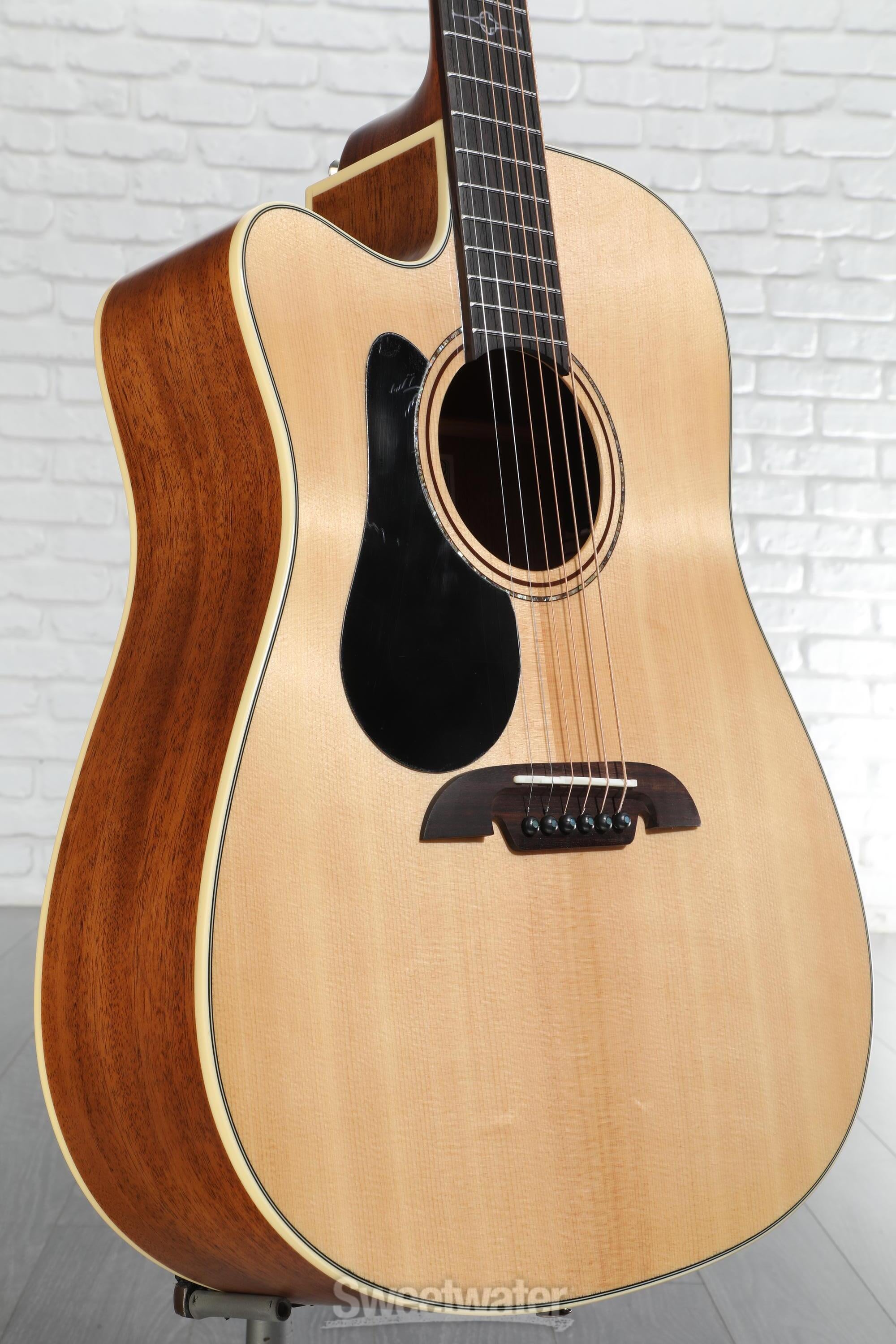 Alvarez AD60CE Artist Series Left-handed Dreadnought Acoustic-electric ...