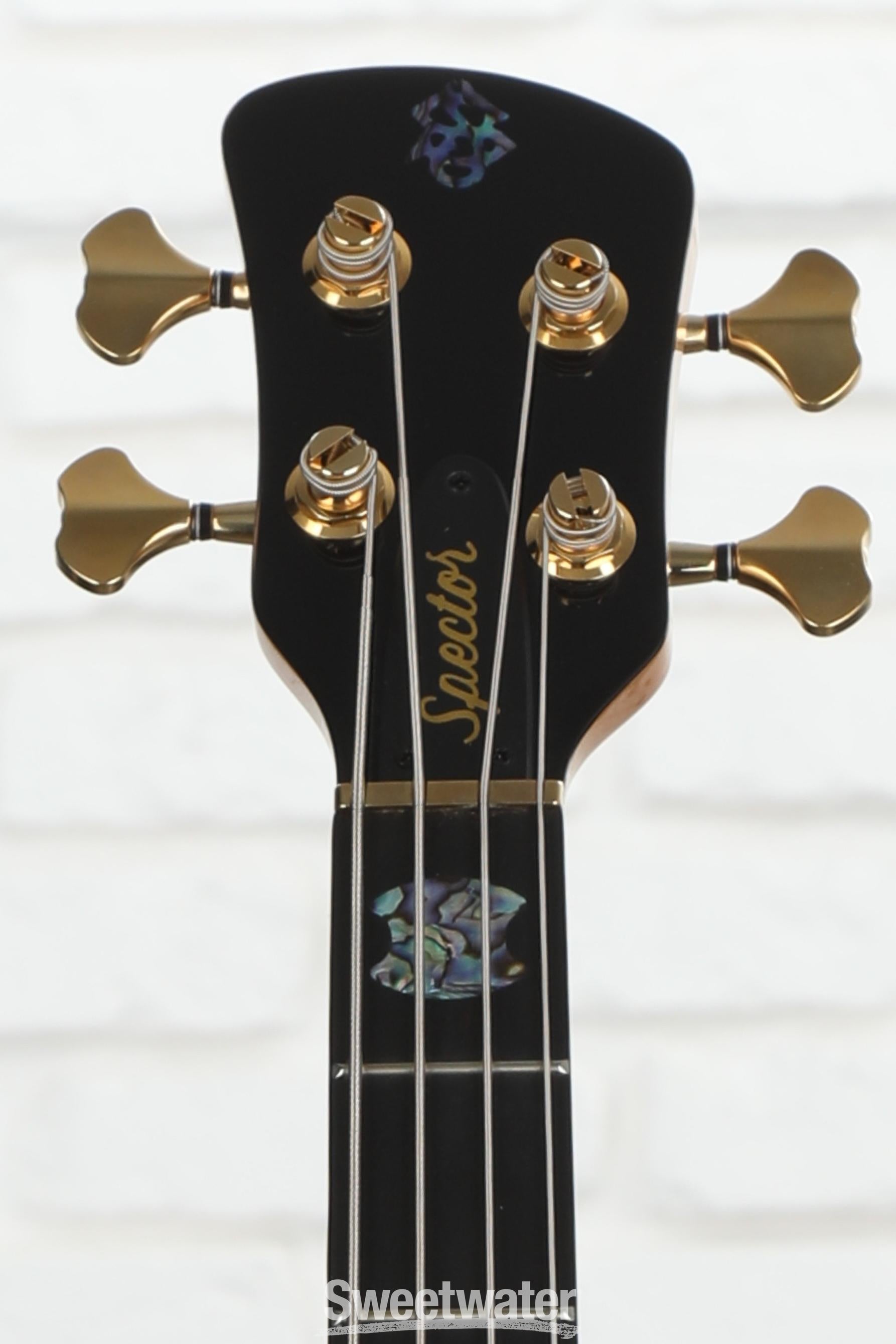 Spector Euro 4 CST Electric Bass Guitar - Natural | Sweetwater