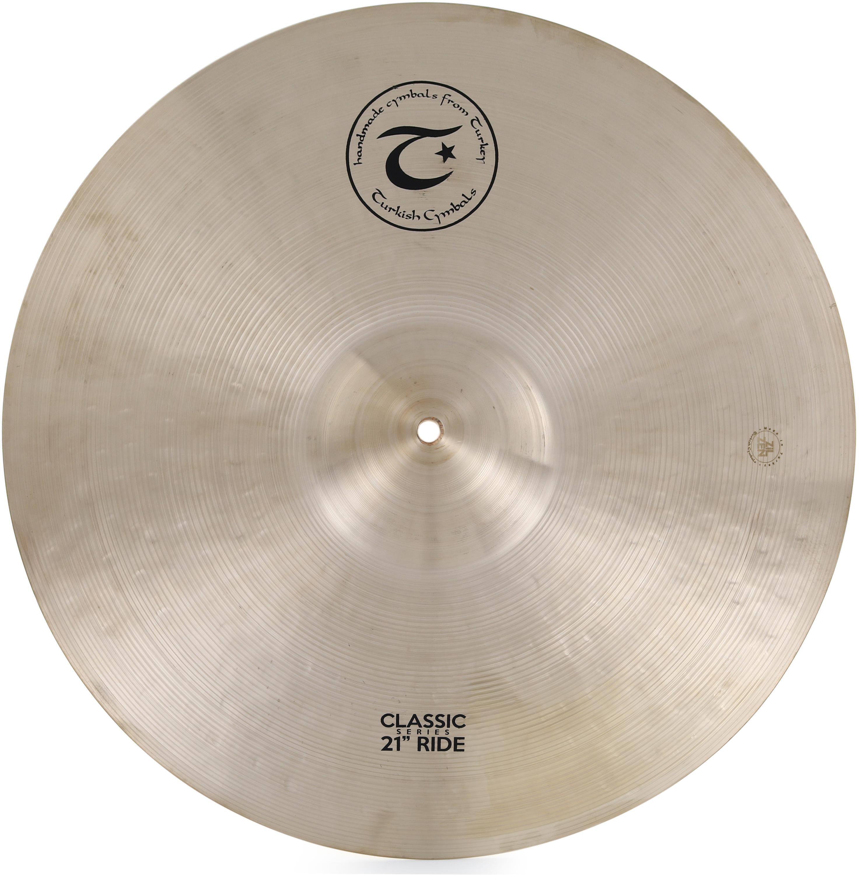 Turkish Cymbals Classic Ride Cymbal - 21 inch | Sweetwater