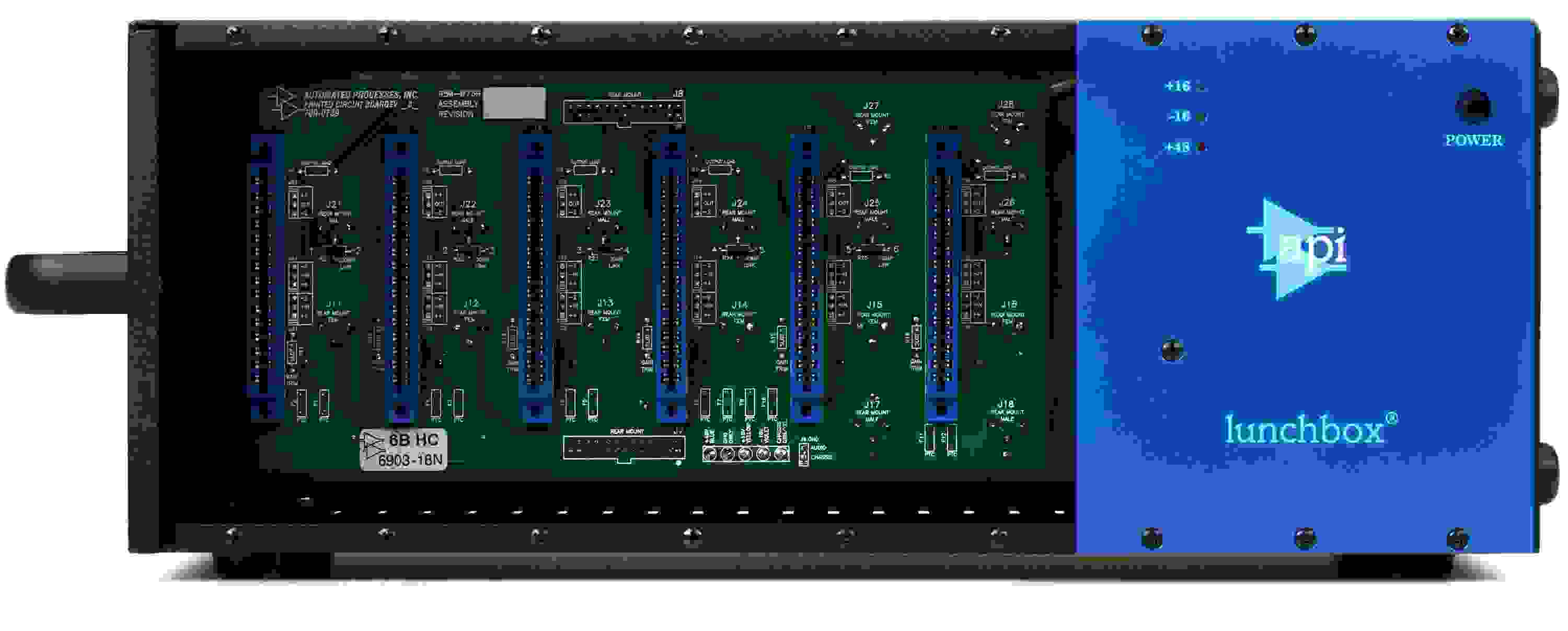 API 500-6B 6-slot 500 Series Lunchbox | Sweetwater