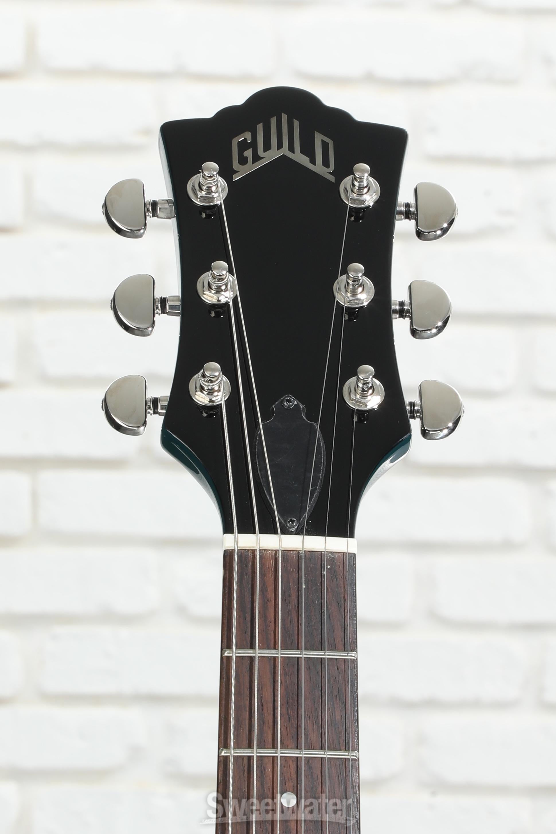 Guild Polara Electric Guitar - Blue Steel | Sweetwater