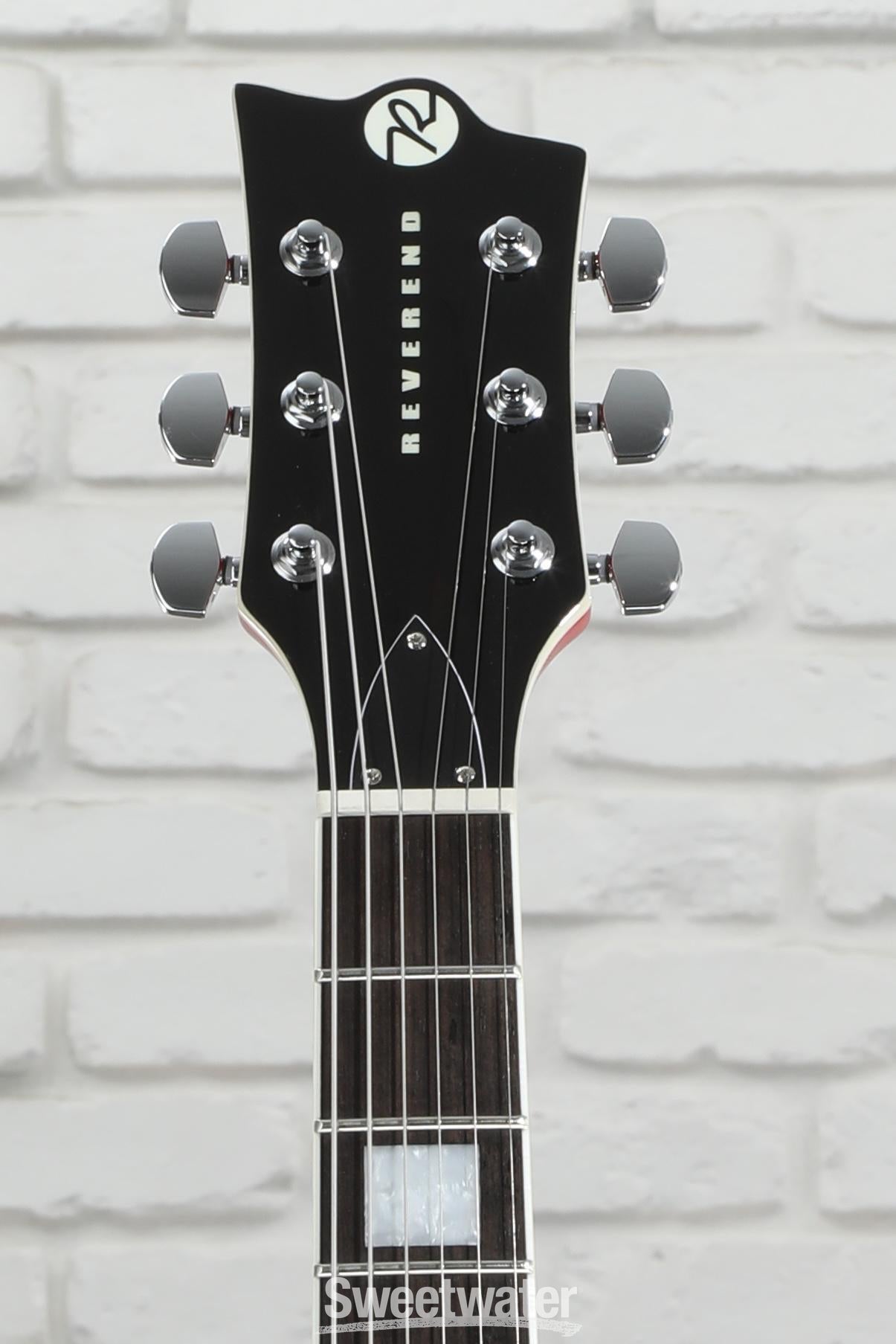 Reverend Sensei RA Solidbody Electric Guitar - Transparent Cherry ...