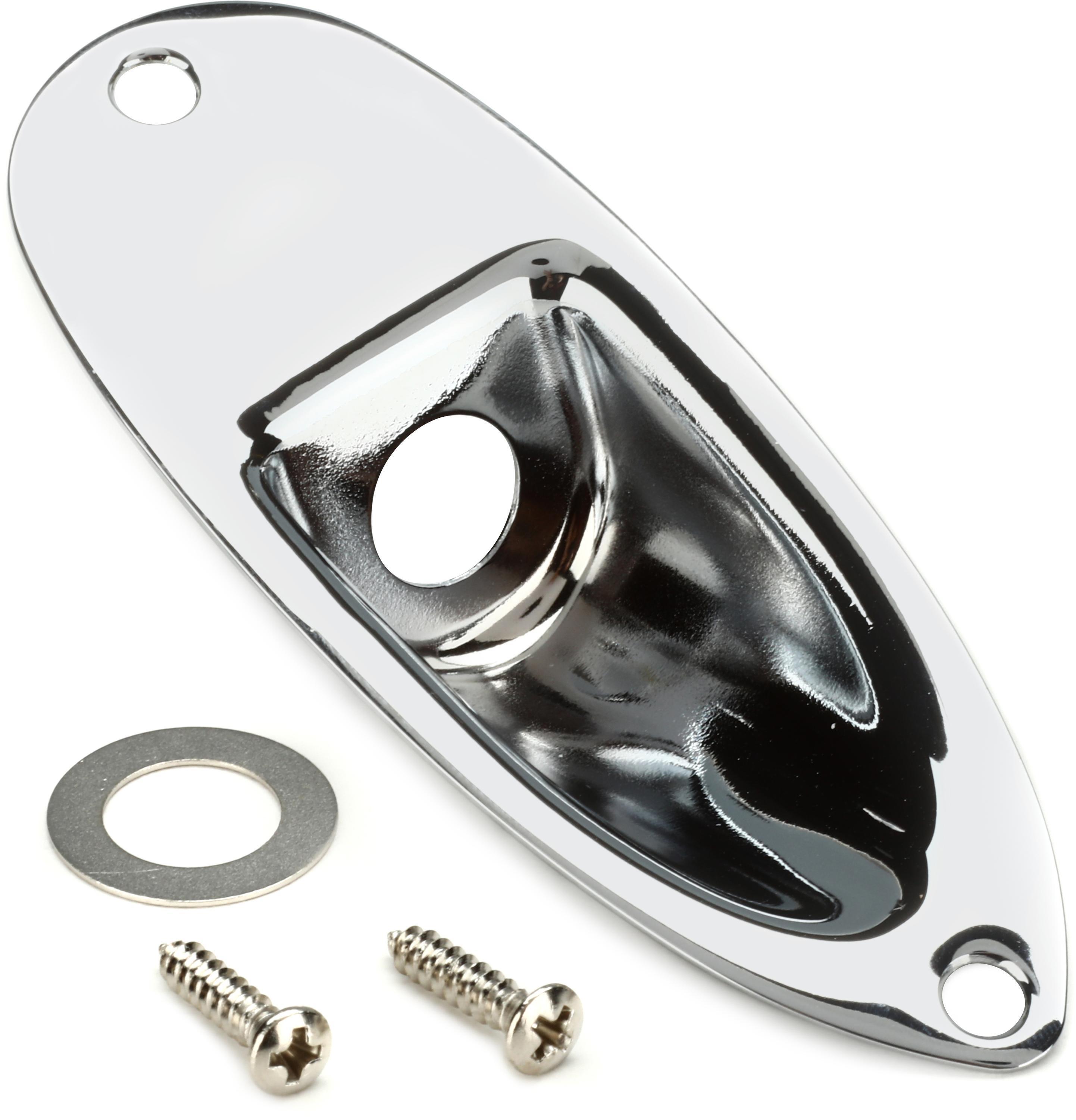 Fender Stratocaster Jack Ferrule - Chrome | Sweetwater
