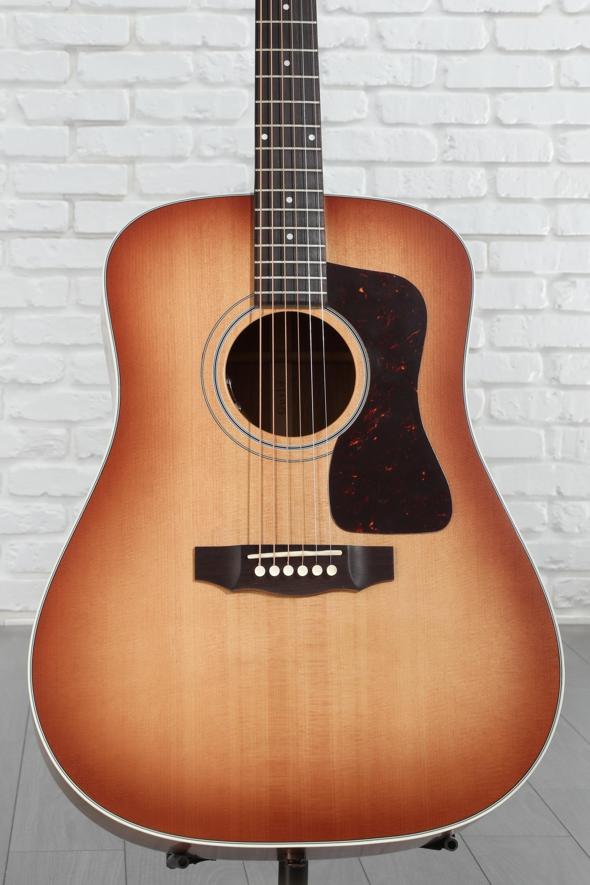 Guild D-40E Standard Dreadnought Acoustic-electric Guitar - Pacific ...