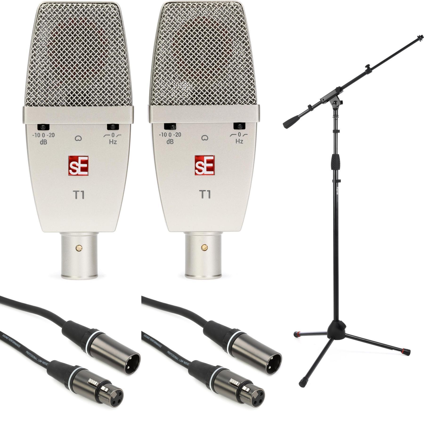 sE Electronics SE-T1-U Large-diaphragm Condenser Microphone Pair with ...