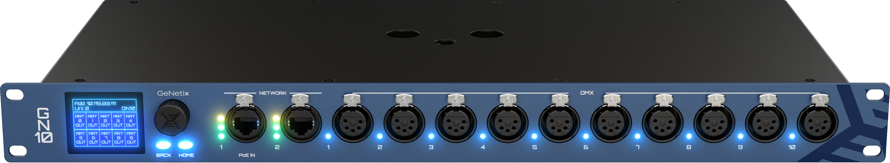 ChamSys GeNetix Node 10 Multipurpose Network Node | Sweetwater