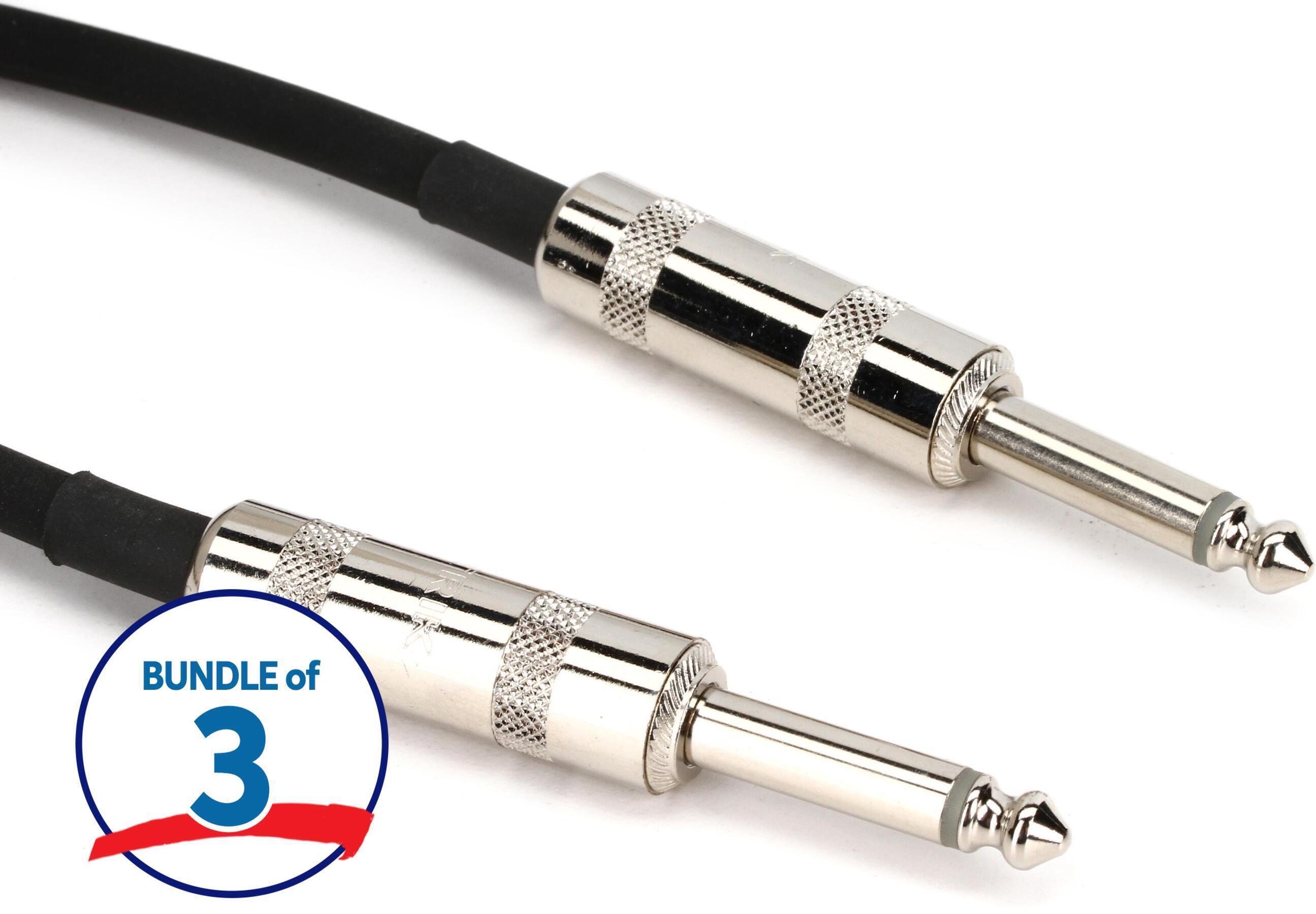 Pro Co EG-1 Excellines Straight to Straight Patch Cable (3-Pack) - 1 ...