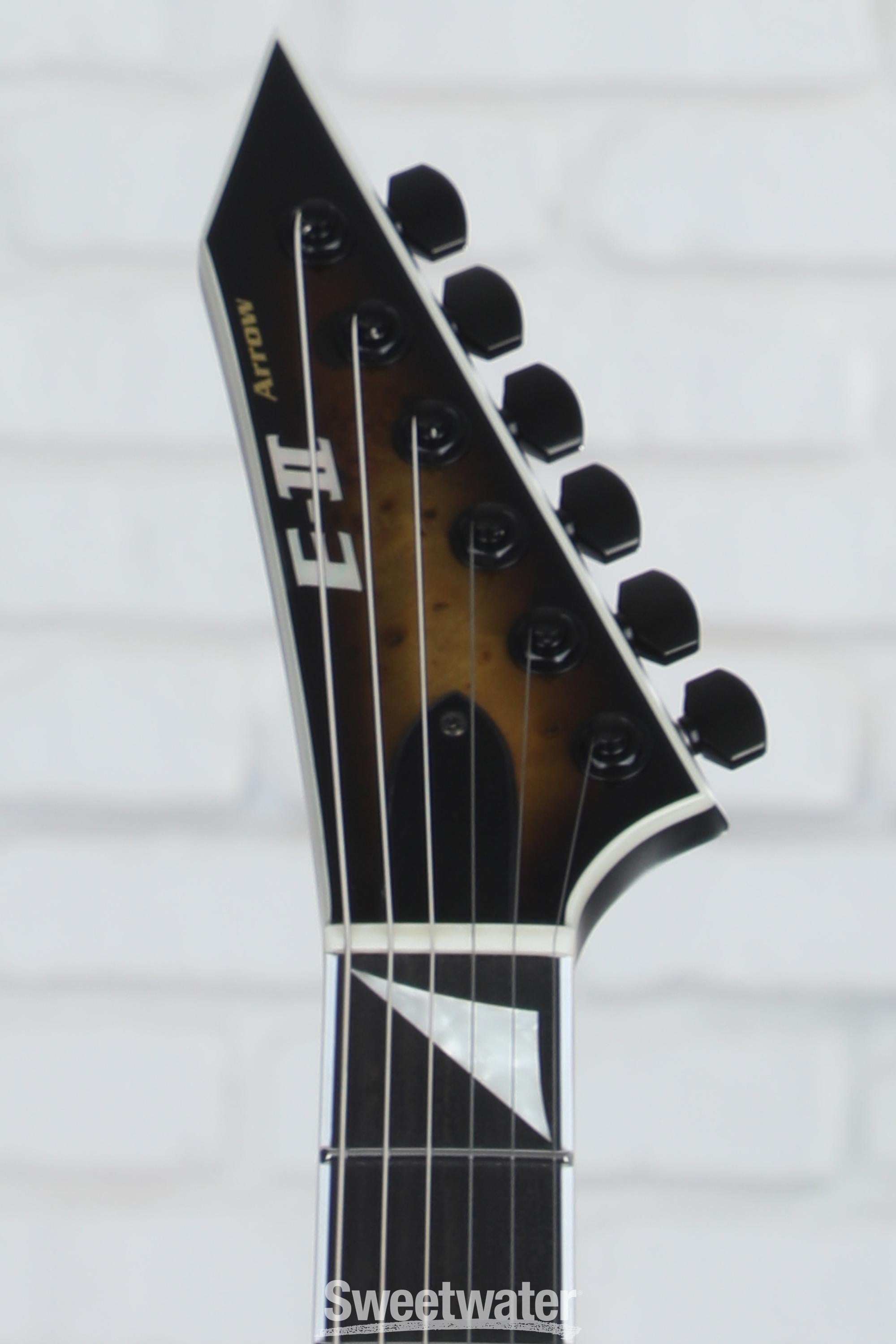 ESP E-II Arrow NT - Nebula Blackburst | Sweetwater
