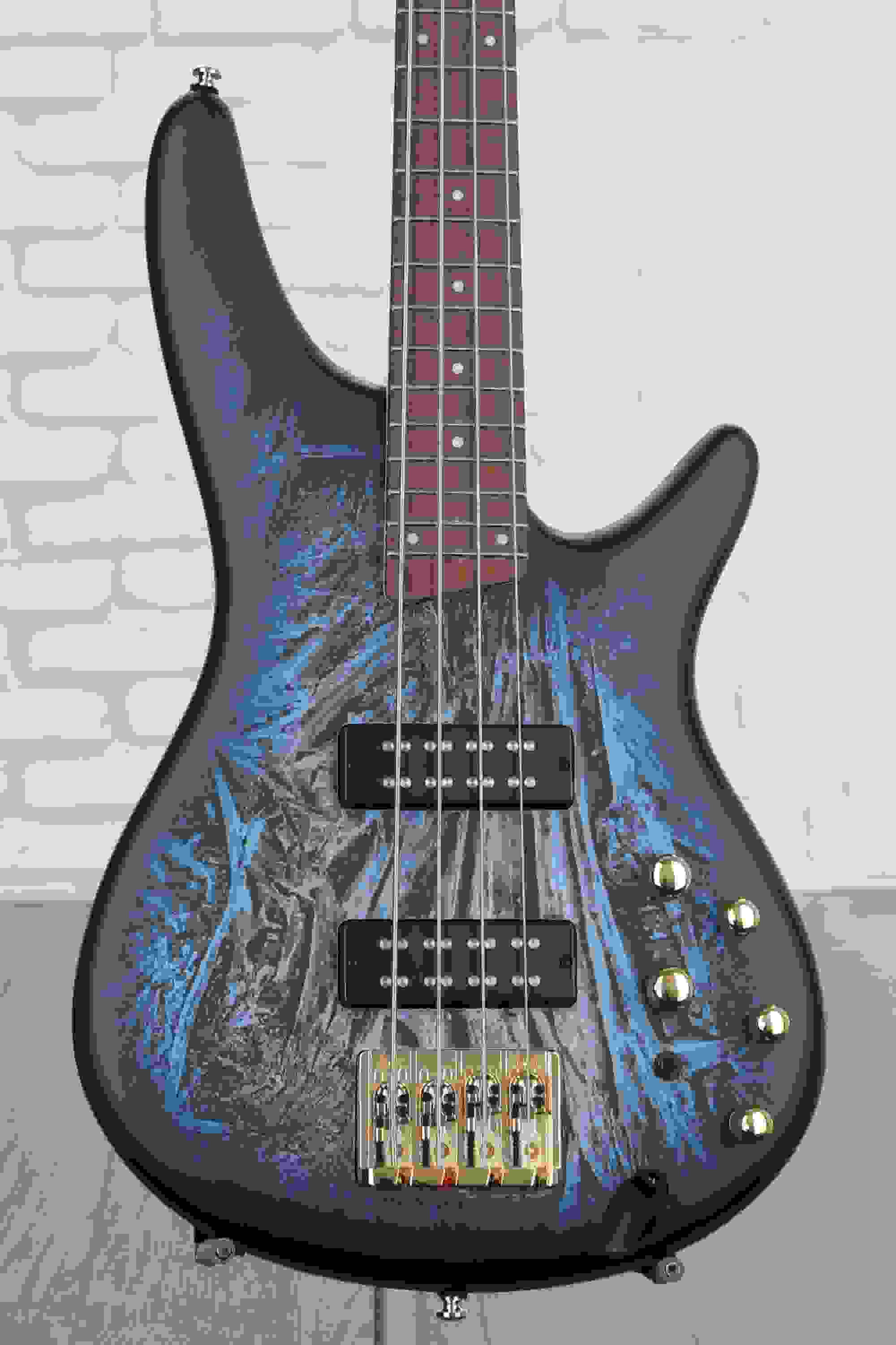 Ibanez SR Standard 4-string Electric Bass Guitar - Cosmic Blue Frozen ...