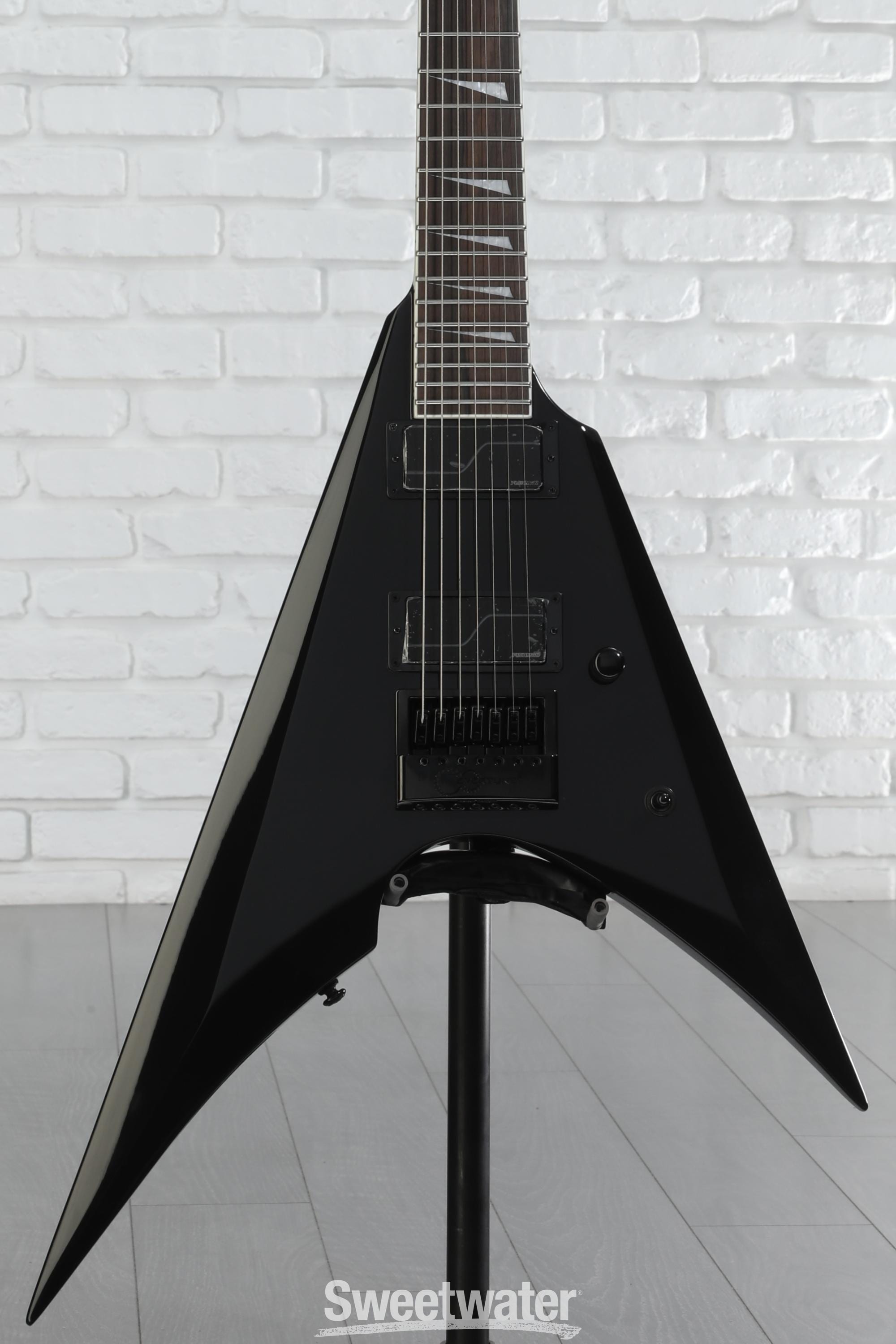 ESP LTD Arrow-1007 EverTune 7-string Baritone Electric Guitar - Black ...