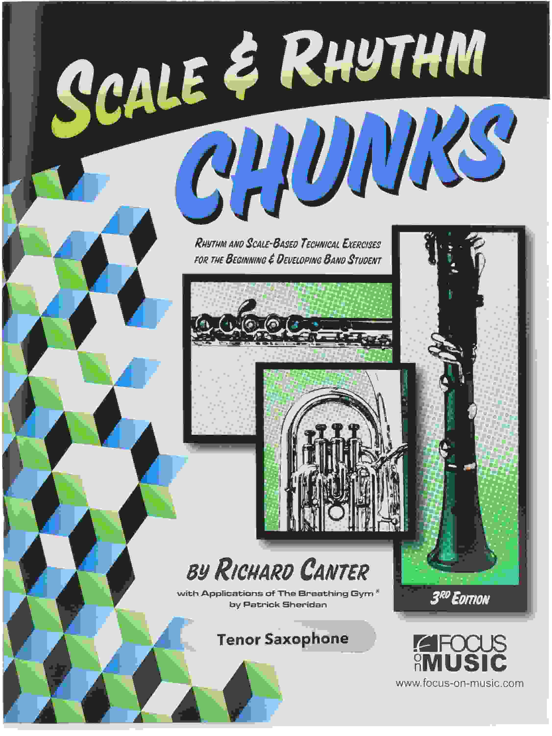 Focus on Music Scale & Rhythm Chunks Book - Tenor Saxophone | Sweetwater