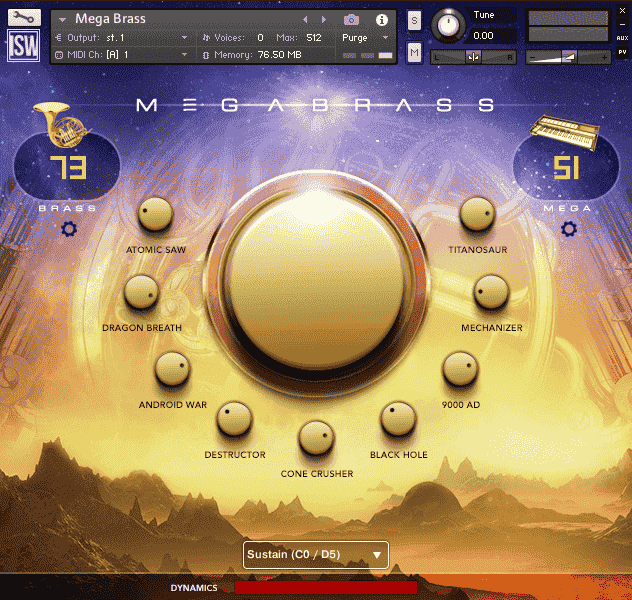 Impact Soundworks Mega Brass Virtual Instrument | Sweetwater