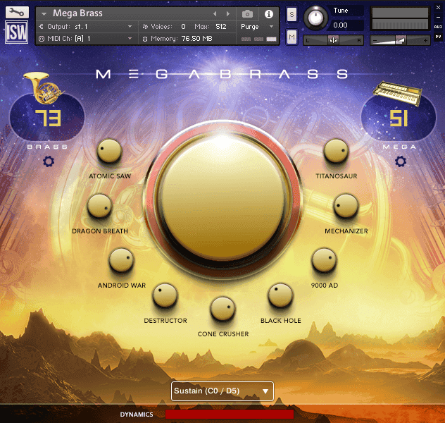 Impact Soundworks Mega Brass Virtual Instrument | Sweetwater