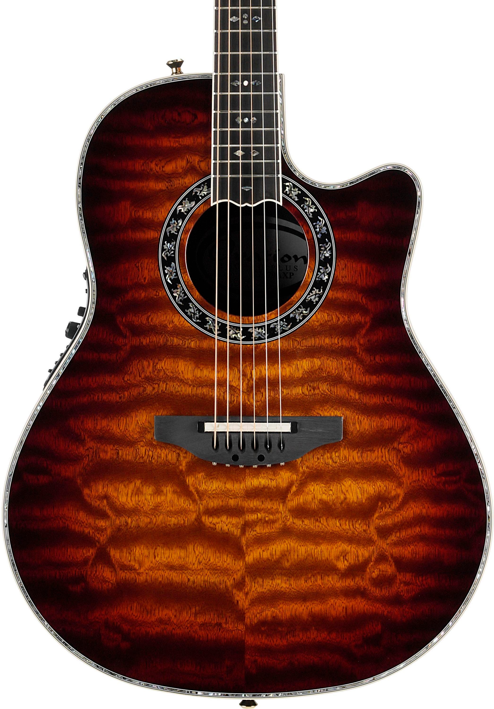 Ovation ExoticWoods Legend Plus - Sapele Tobacco Sunburst | Sweetwater