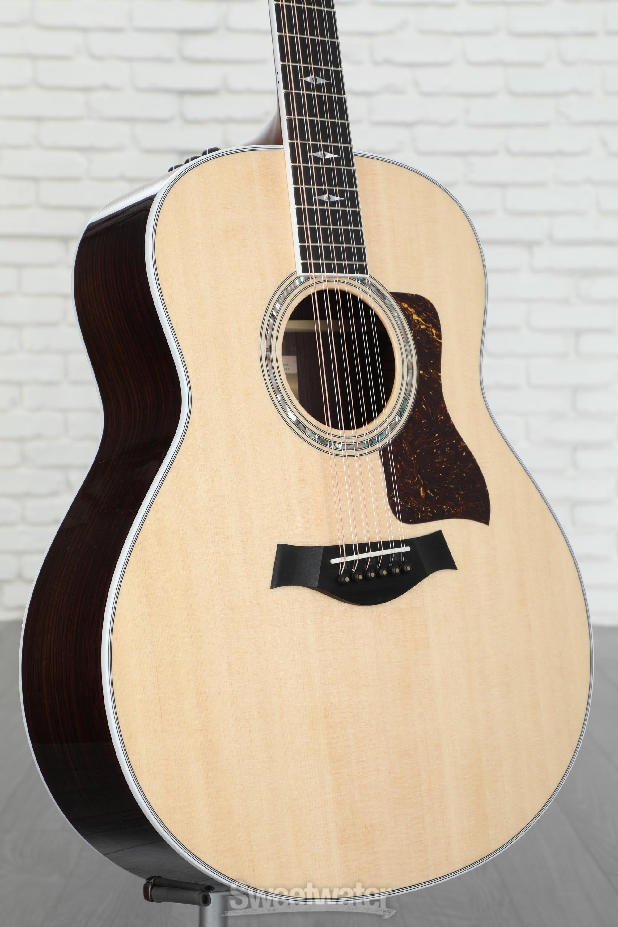 Taylor 858e LTD 50th Anniversary 12-string Acoustic-electric Guitar - Natural | Sweetwater