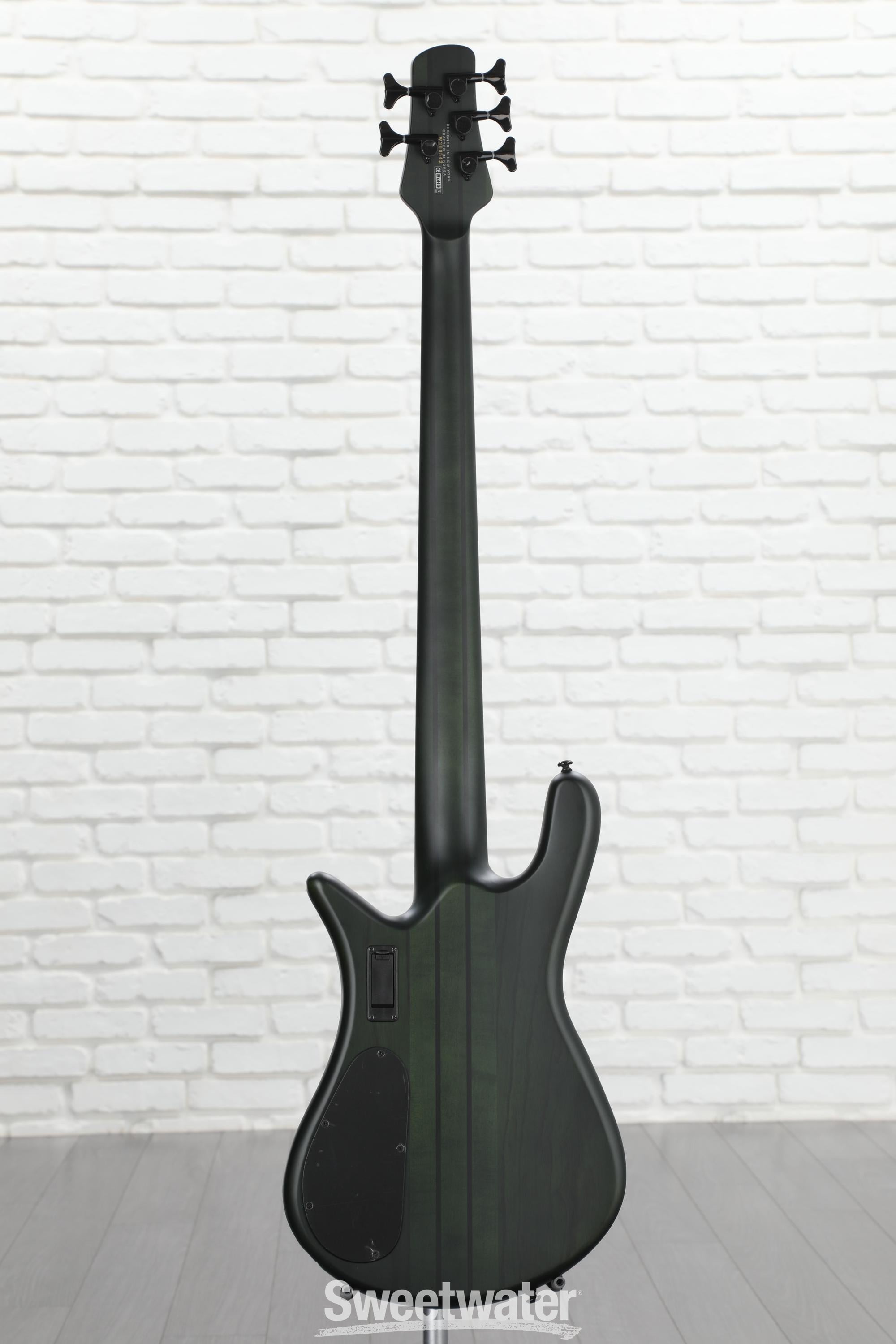 Spector NS Dimension 5 Bass Guitar - Haunted Moss Matte | Sweetwater