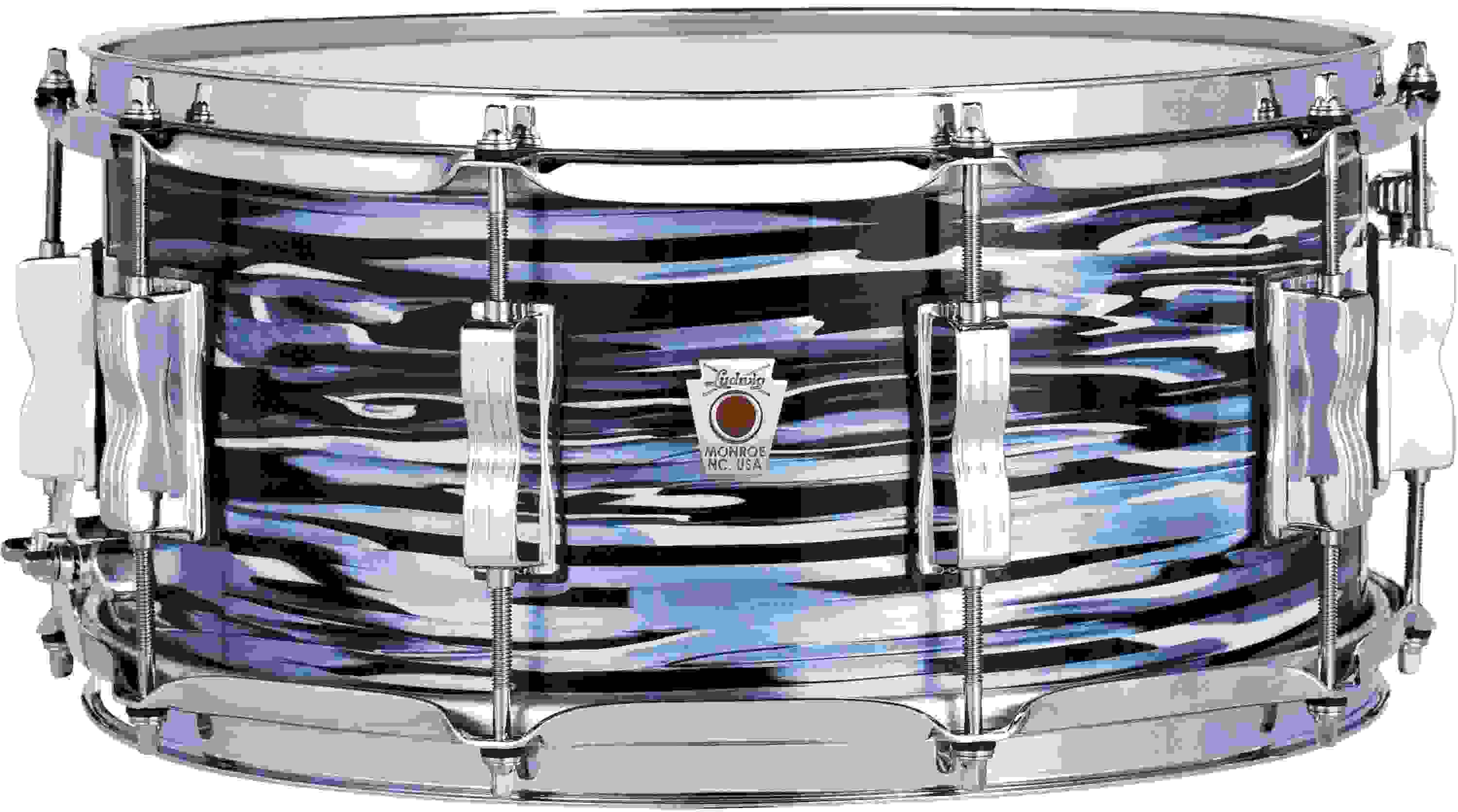 Ludwig Classic Maple Snare Drum - 6.5 inches x 14 inches, Black Oyster ...