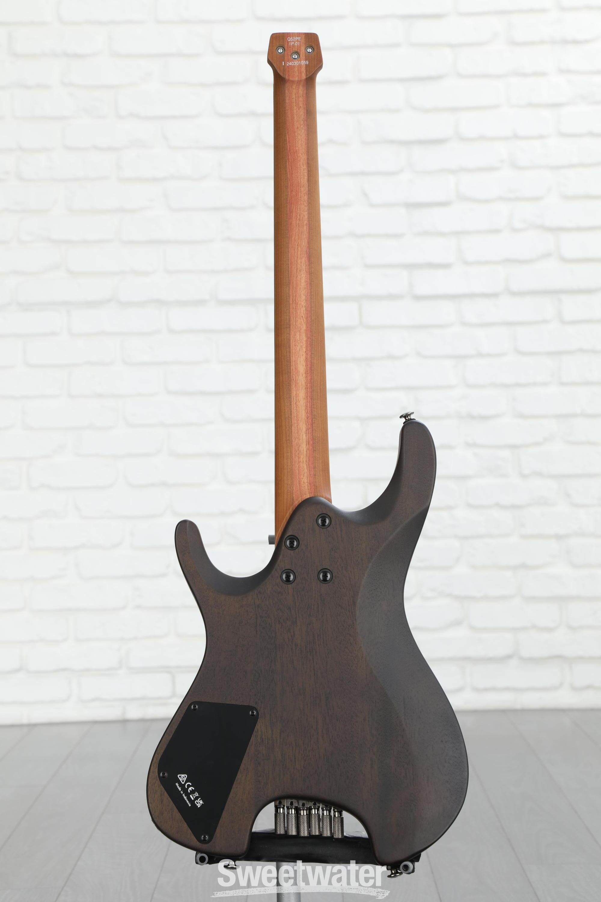 Ibanez Q52 Standard Electric Guitar - Pale Moon Ebony Natural Flat ...