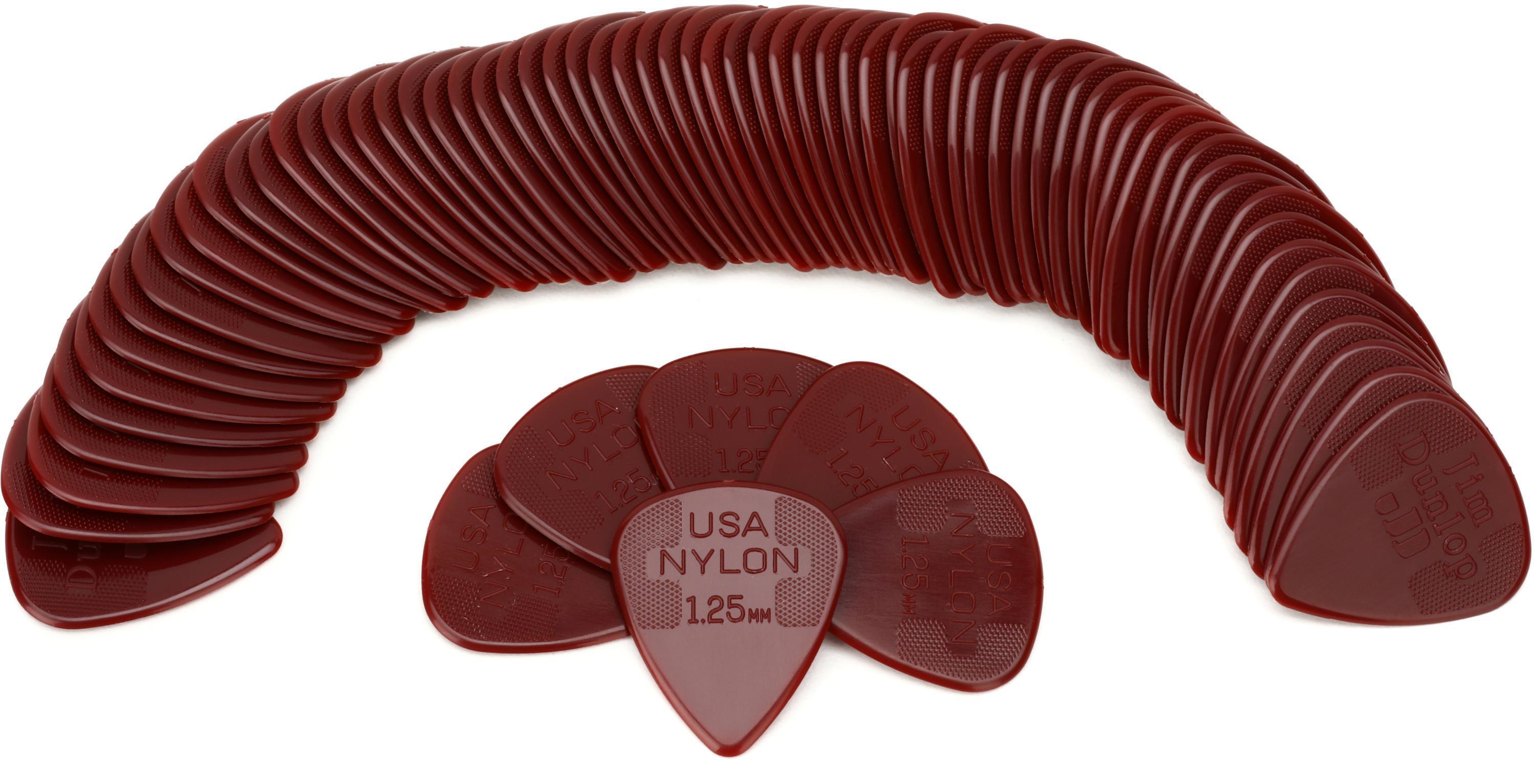 Dunlop Nylon Standard Picks - 1.25mm Extra Heavy 72-pack | Sweetwater