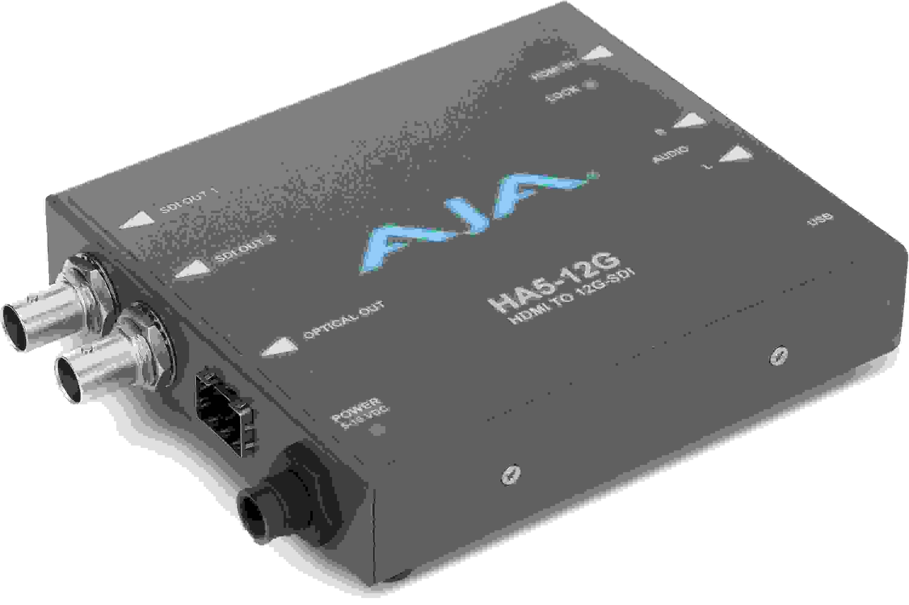 AJA HA5-12G HDMI 2.0 to 12G-SDI Converter | Sweetwater