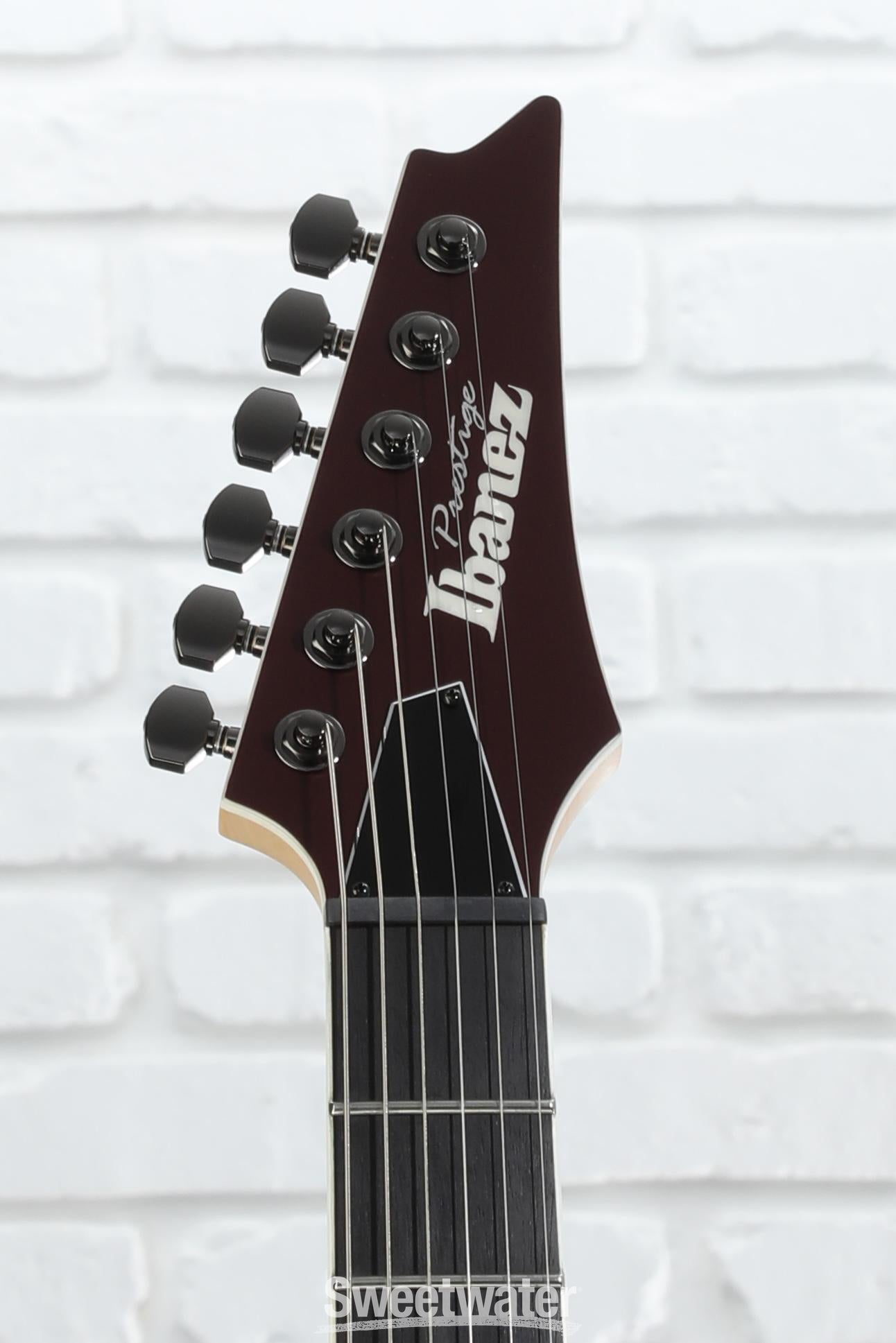 Ibanez Prestige RG5121 Electric Guitar - Burgundy Metallic Flat ...