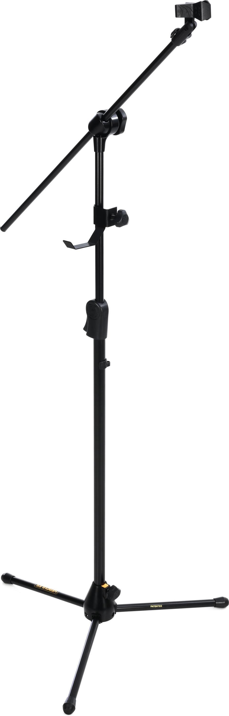 Hercules Stands MS533B + HA700 Headphone Hook EZ Clutch Tripod ...