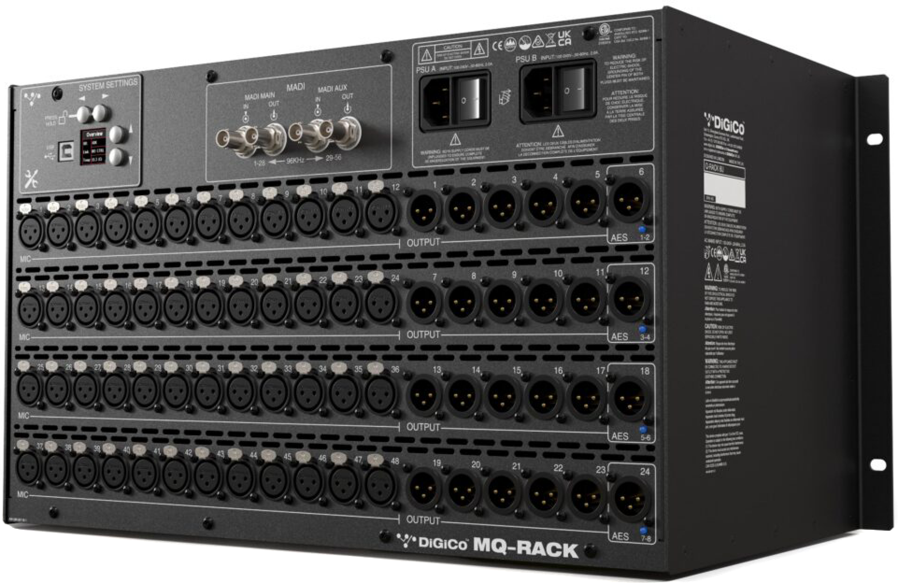 DiGiCo MQ-Rack MADI I/O | Sweetwater
