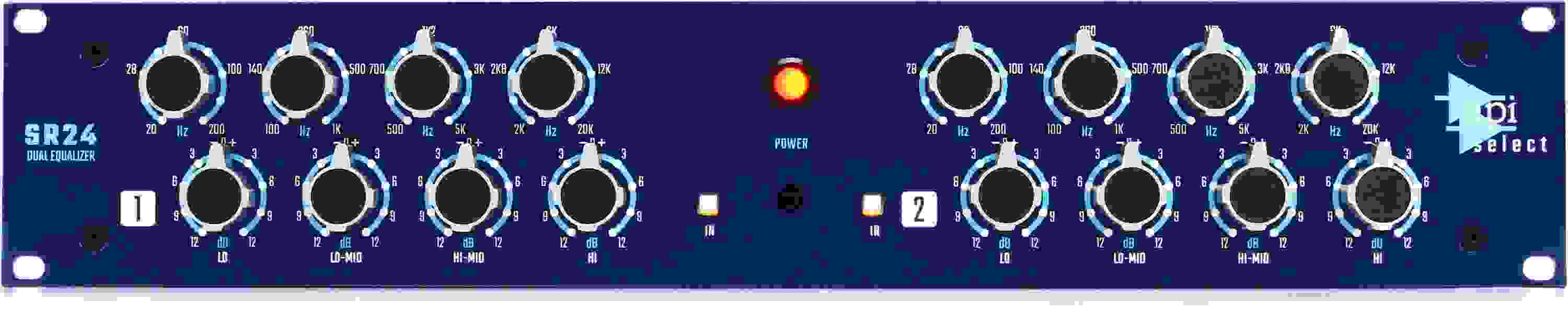 API Select SR24 Dual-channel Parametric Equalizer | Sweetwater