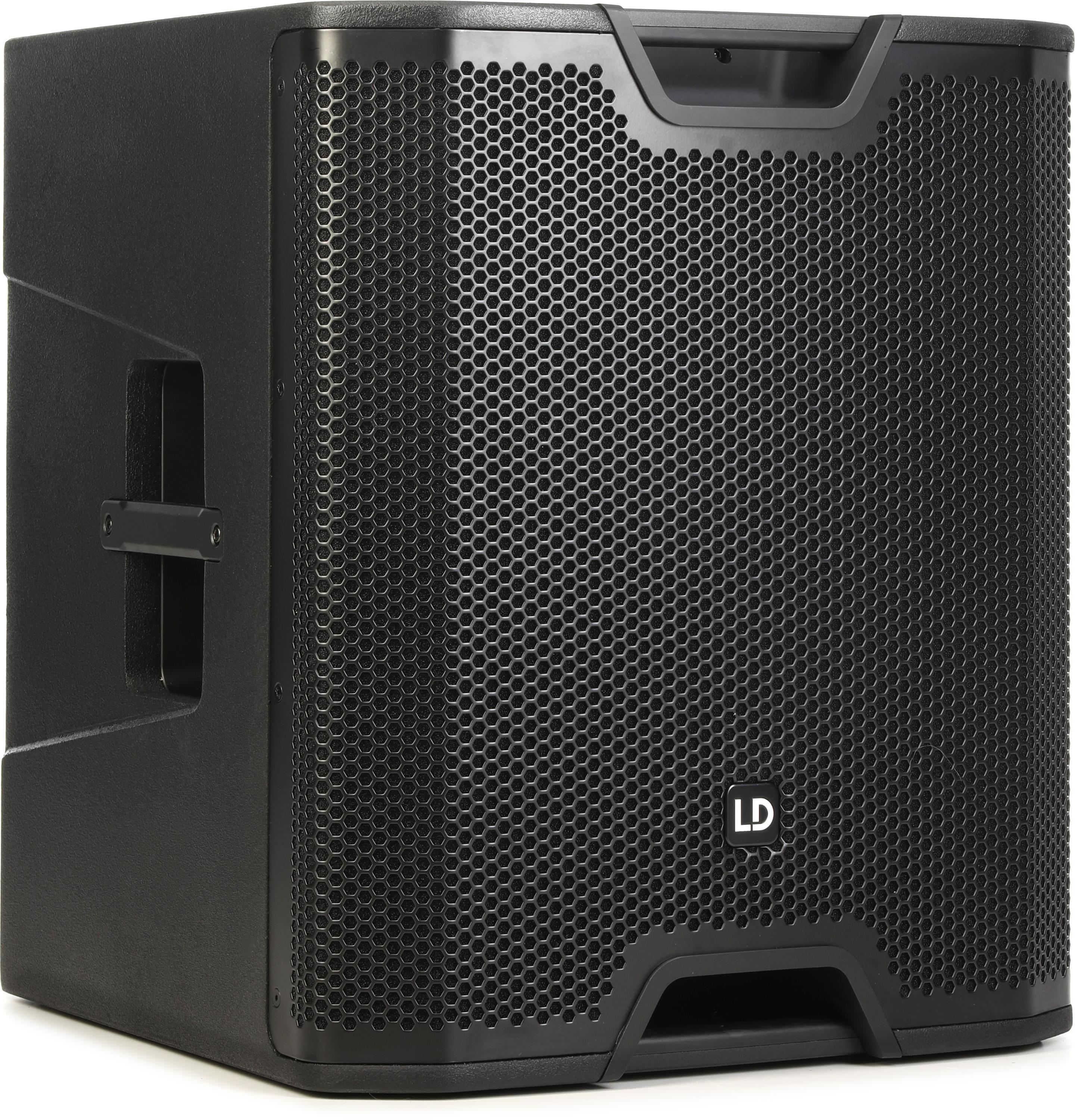 LD Systems ICOA SUB 15 A 1,600-watt 15-inch Powered Subwoofer | Sweetwater